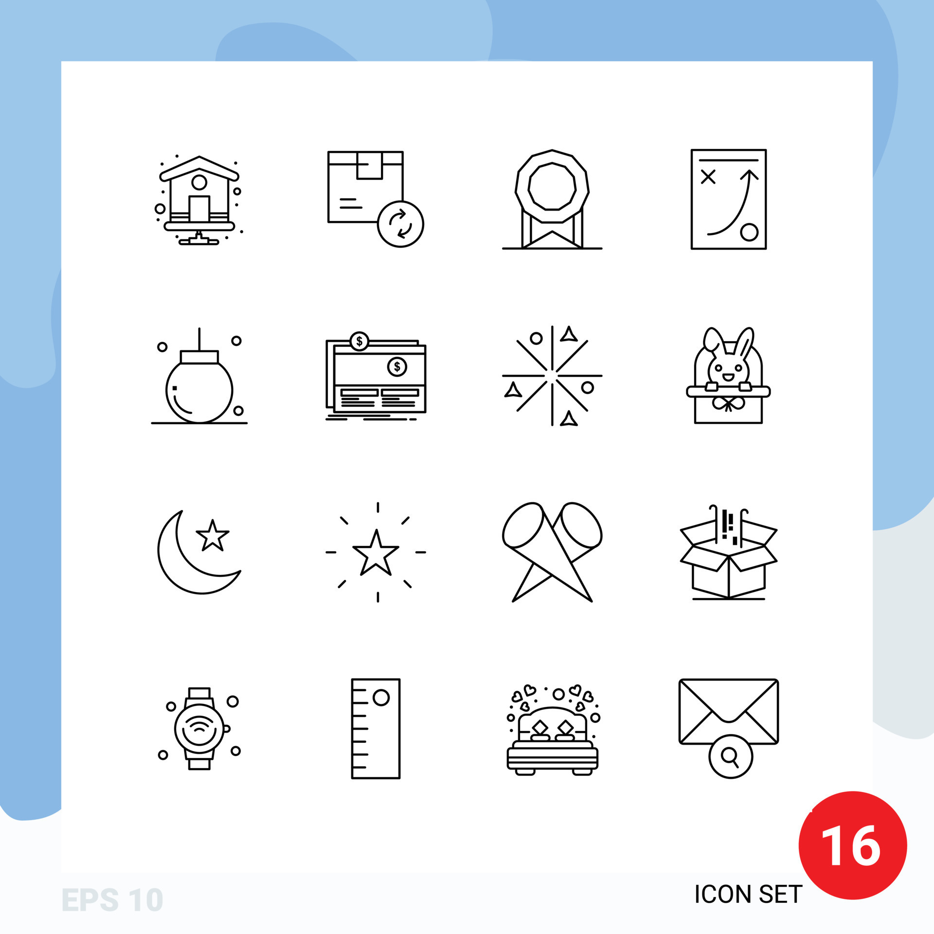 16 Universal Outlines Set For Web And Mobile Applications Celebration Tactic Bonus Strategy