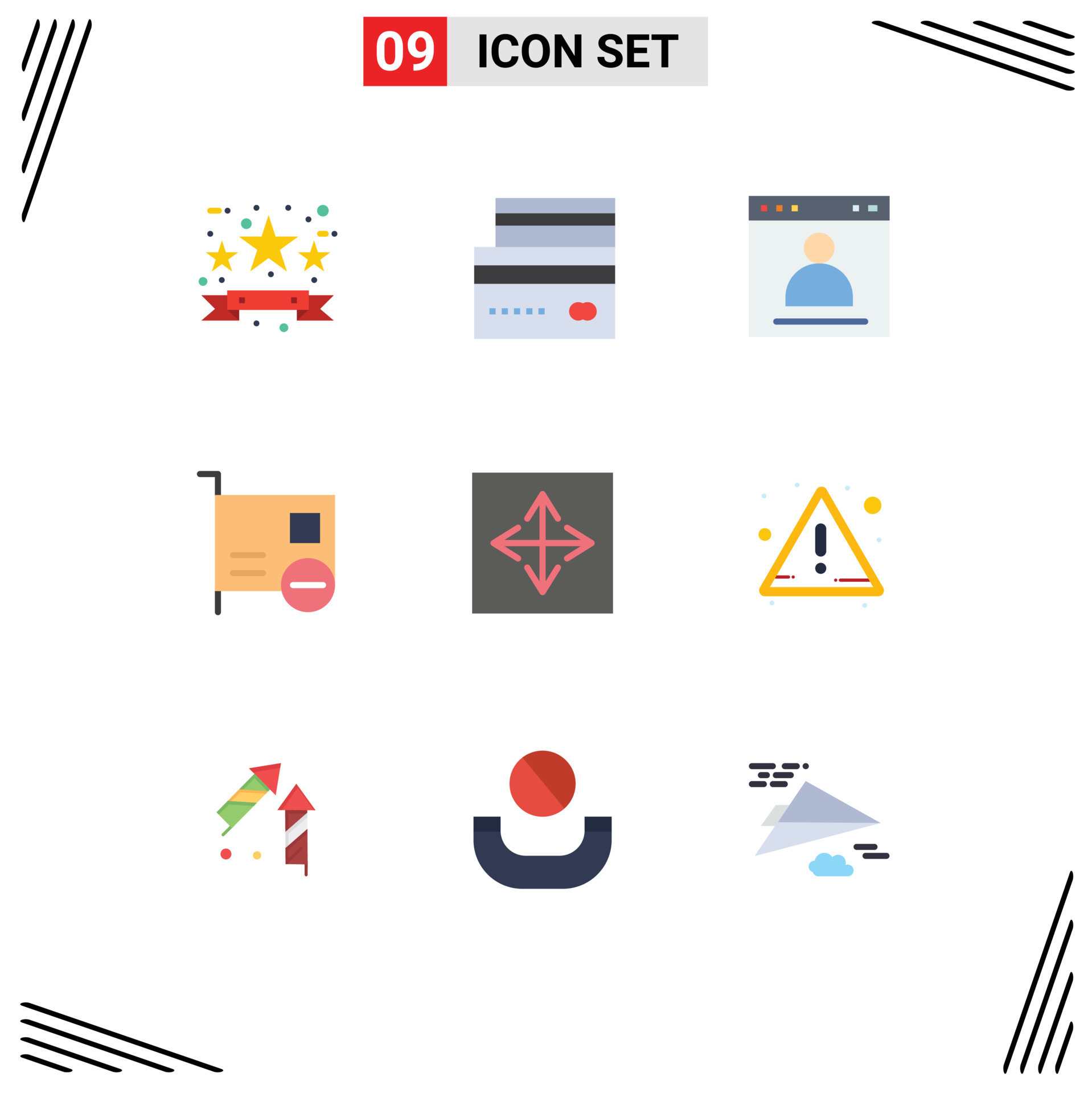 9 Universal Flat Colors Set For Web And Mobile Applications Hardware Computers Payment Card Page