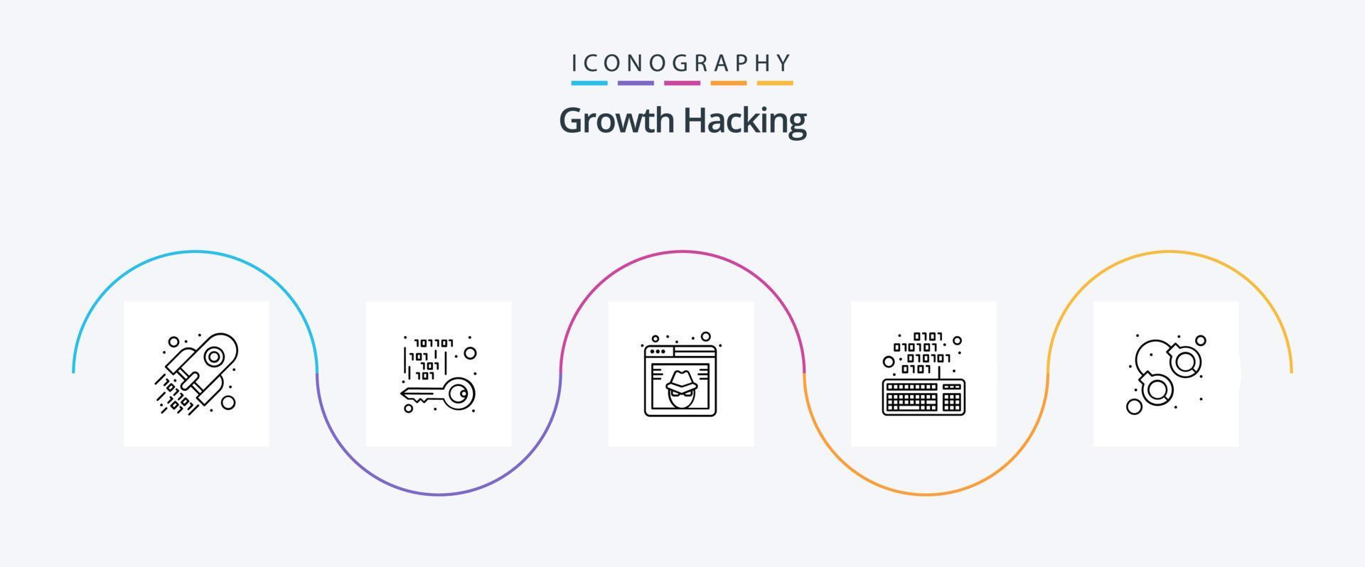 Hacking Line 5 Icon Pack Including scripting. keyboard. security ... Hacking Line 5 Icon Pack Including scripting. keyboard. security ...