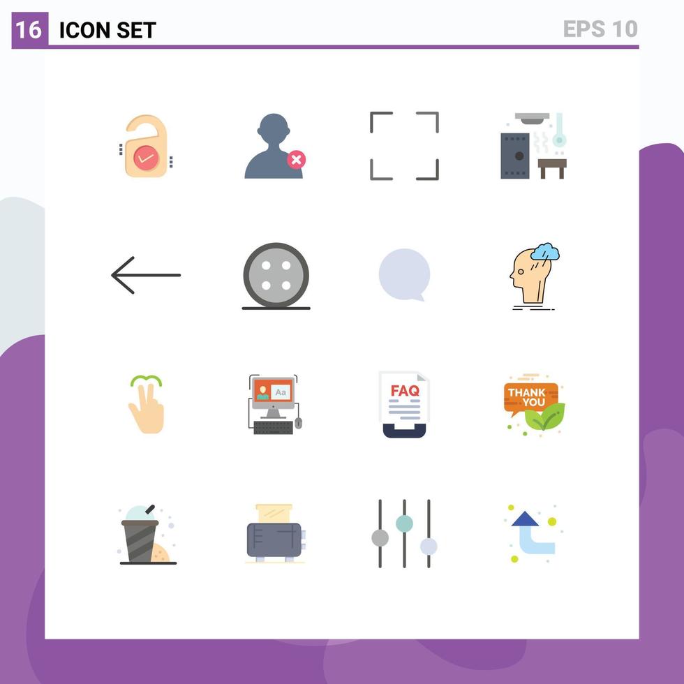 Set Of 16 Vector Flat Colors On Grid For Clothing Left Full Screen