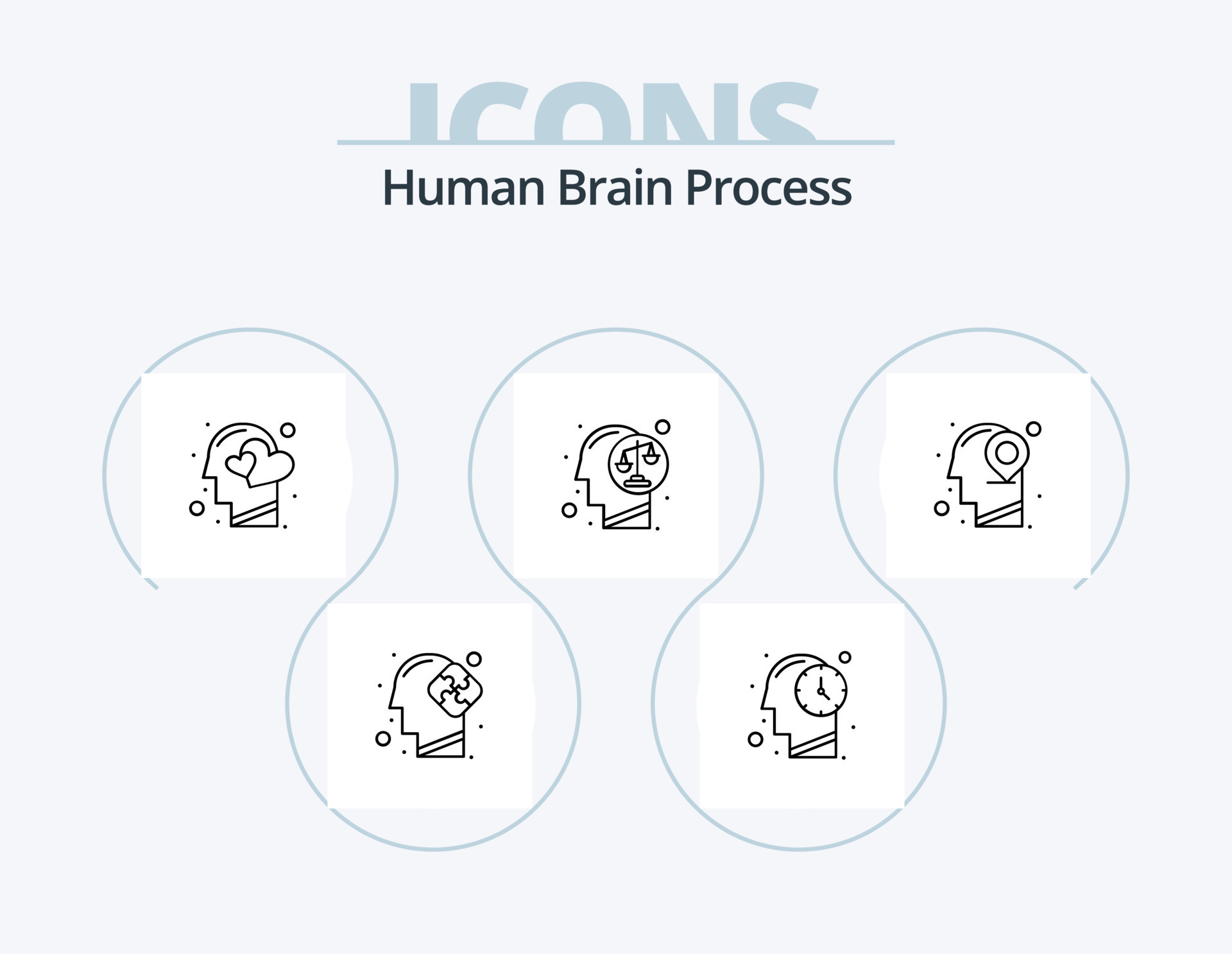 Human Brain Process Line Icon Pack 5 Icon Design. dollar. solution. eye ... Human Brain Process Line Icon Pack 5 Icon Design. dollar. solution. eye ...