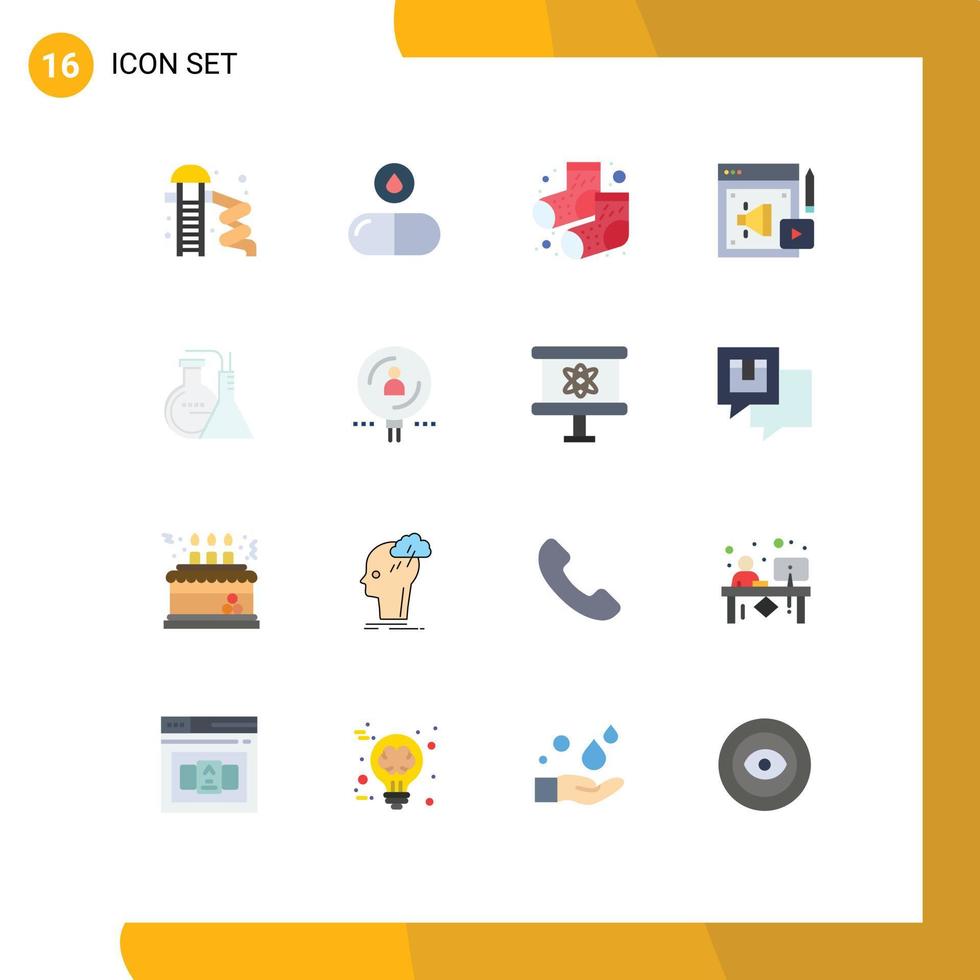 16 Universal Flat Colors Set For Web And Mobile Applications Lab