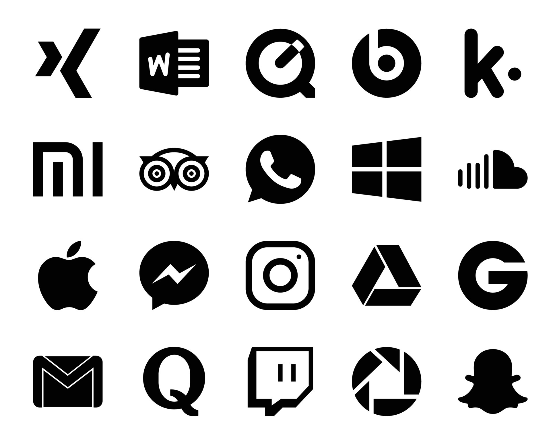 20 Social Media Icon Pack Including groupon instagram whatsapp ... 20 Social Media Icon Pack Including groupon instagram whatsapp ...