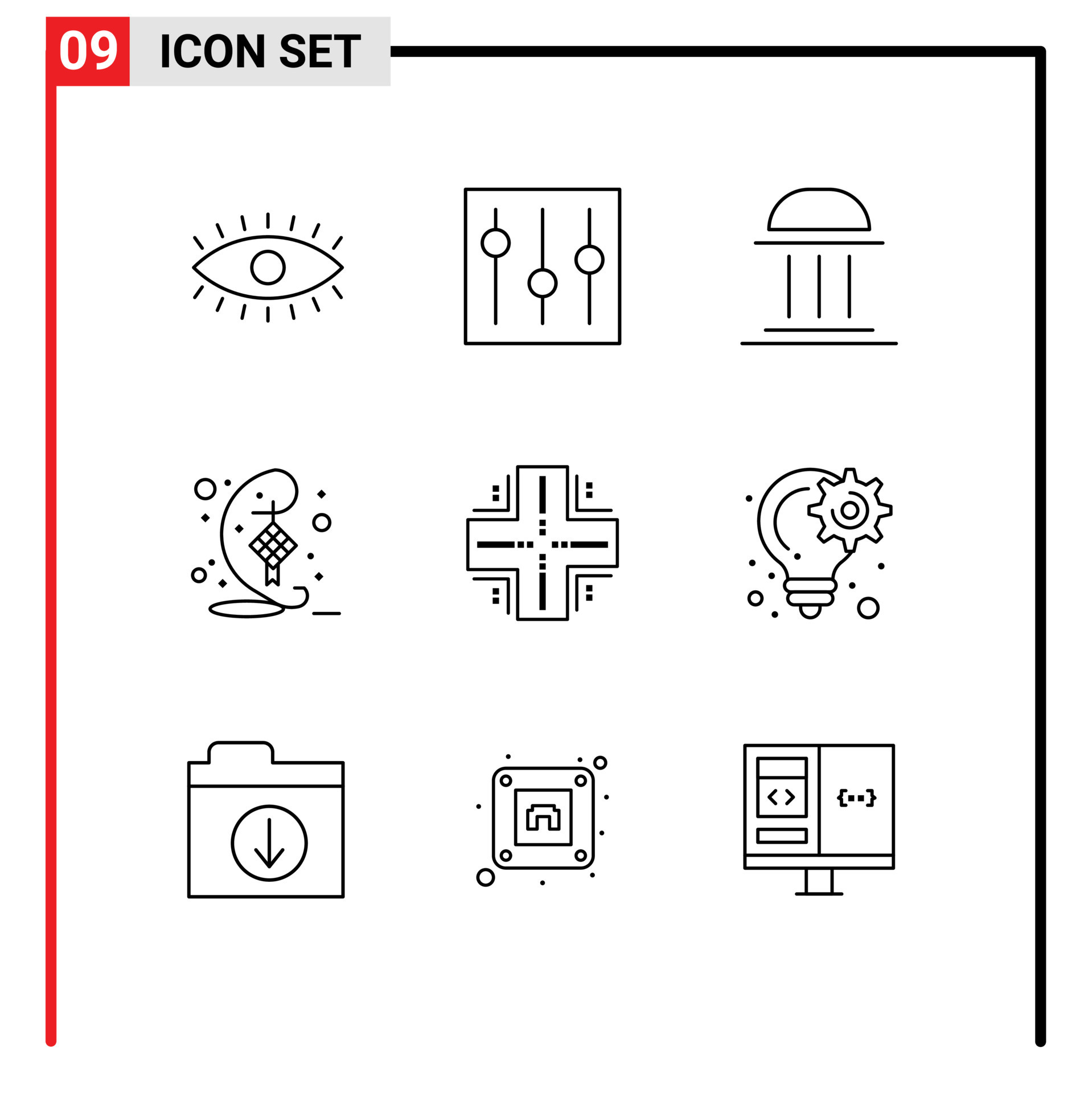 Editable Vector Line Pack of 9 Simple Outlines of hari raya eid user ... Editable Vector Line Pack of 9 Simple Outlines of hari raya eid user ...
