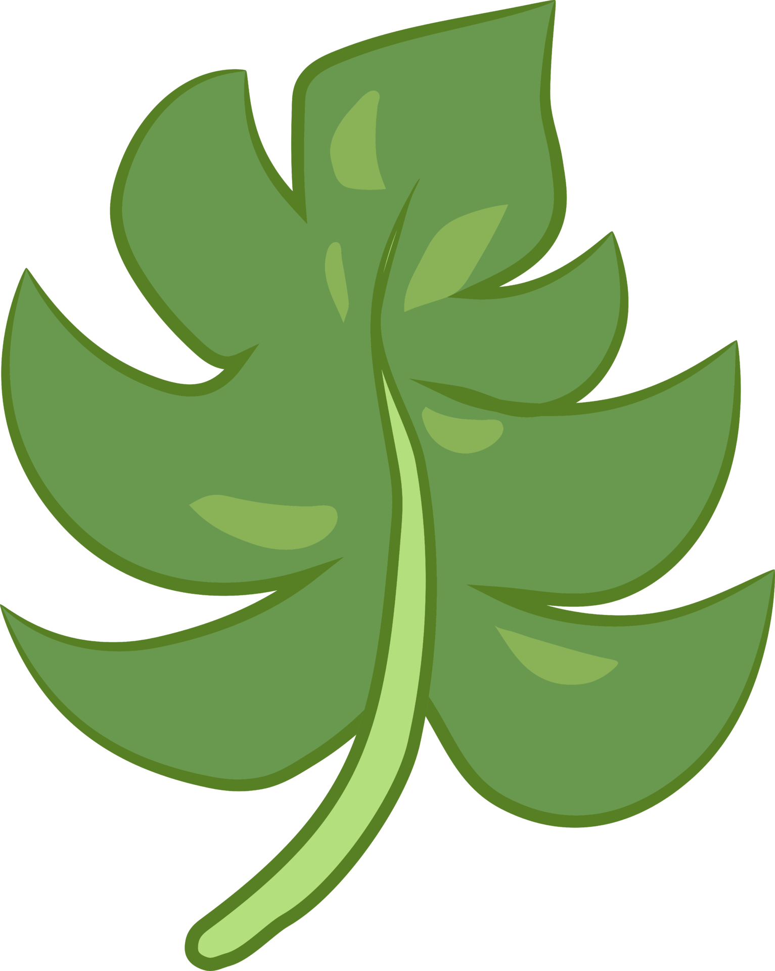 Leaf Png Graphic Clipart Design 19764632 Png