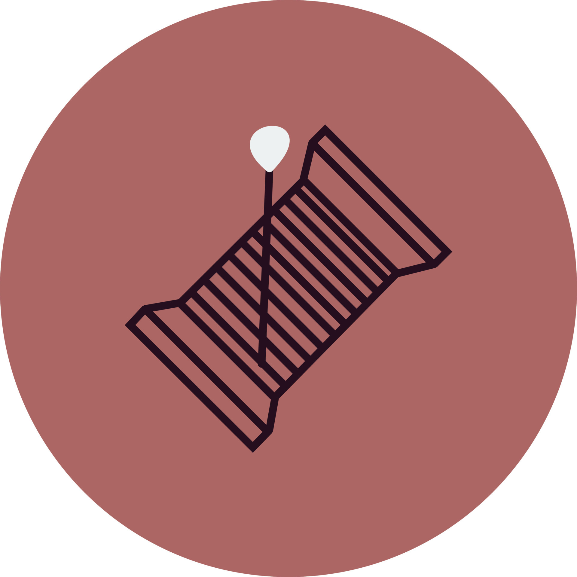 Thread Spool Vector Icon 19765850 Vector Art At Vecteezy