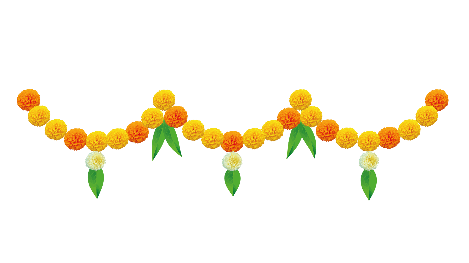 Toran Marigold Decoration Ganapati Diwali Karwa Choth Navratri Indian