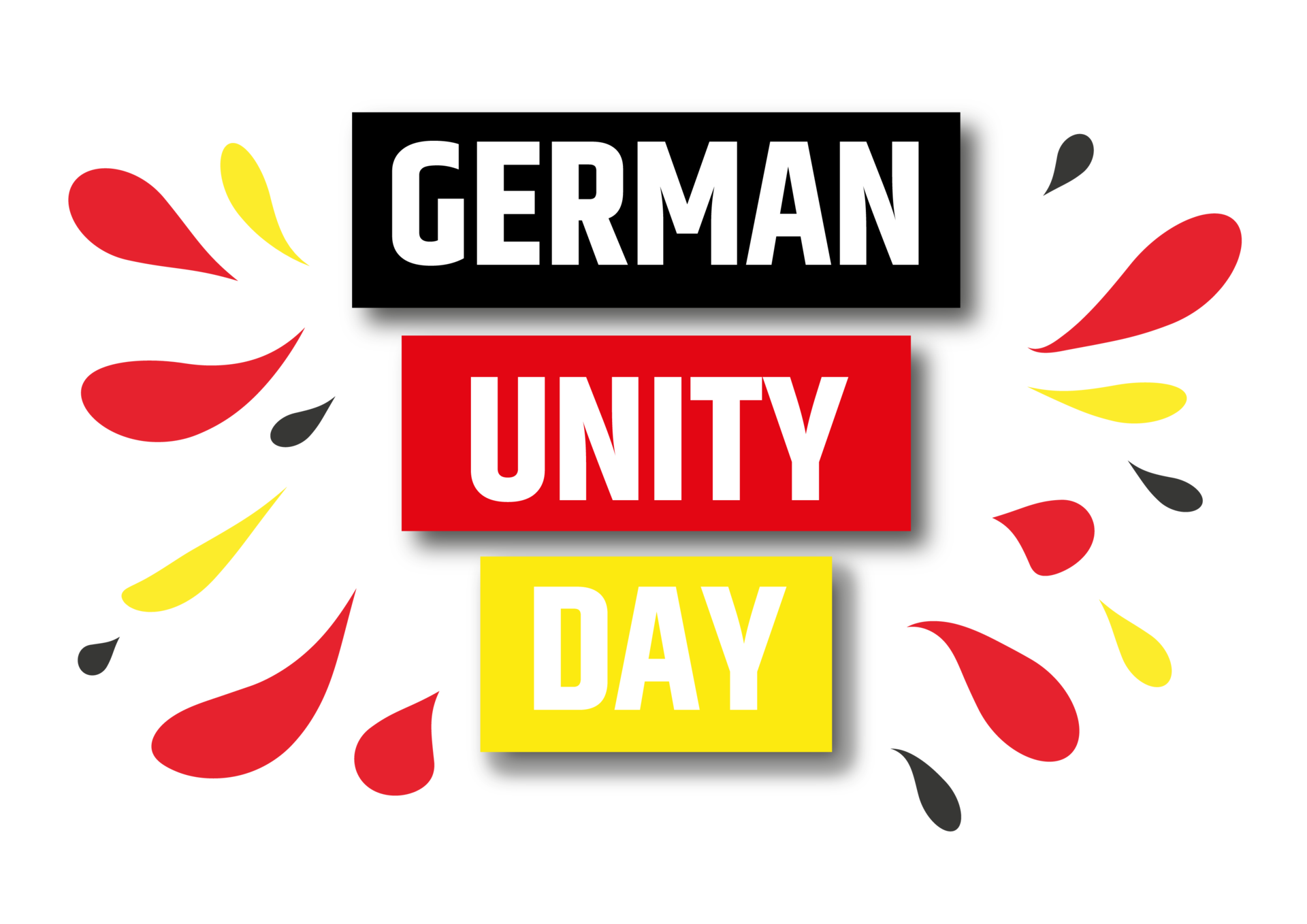 German unity day 19773137 PNG