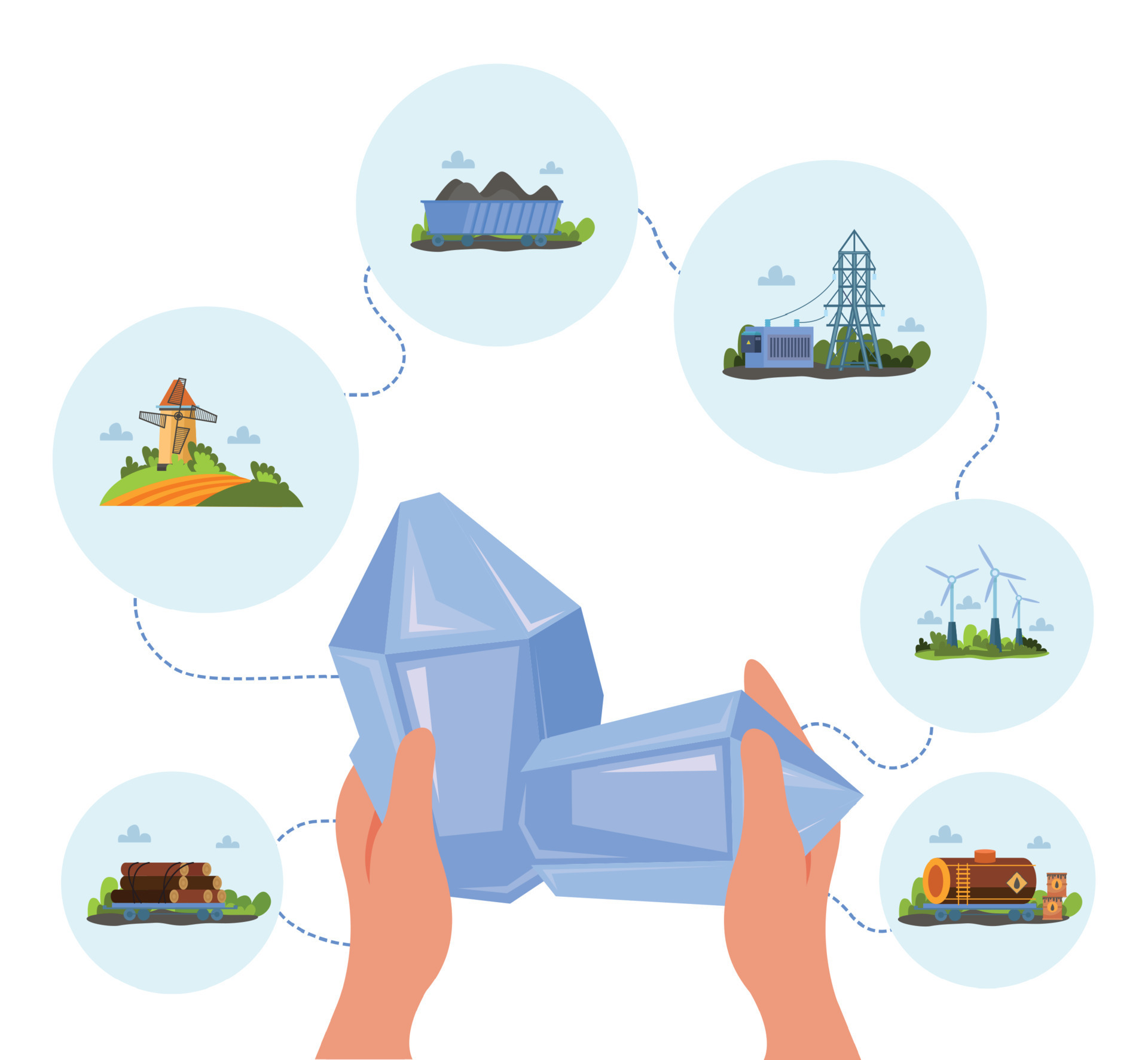 Renewable And Nonrenewable Resources 19774973 Vector Art at Vecteezy Renewable And Nonrenewable Resources 19774973 Vector Art at Vecteezy