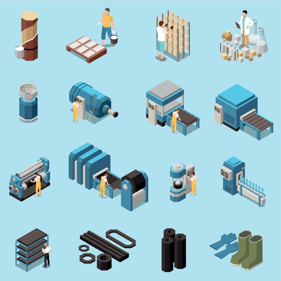 Rubber Production Technology Isometric Set 19775465 Vector Art at Vecteezy Rubber Production Technology Isometric Set 19775465 Vector Art at Vecteezy