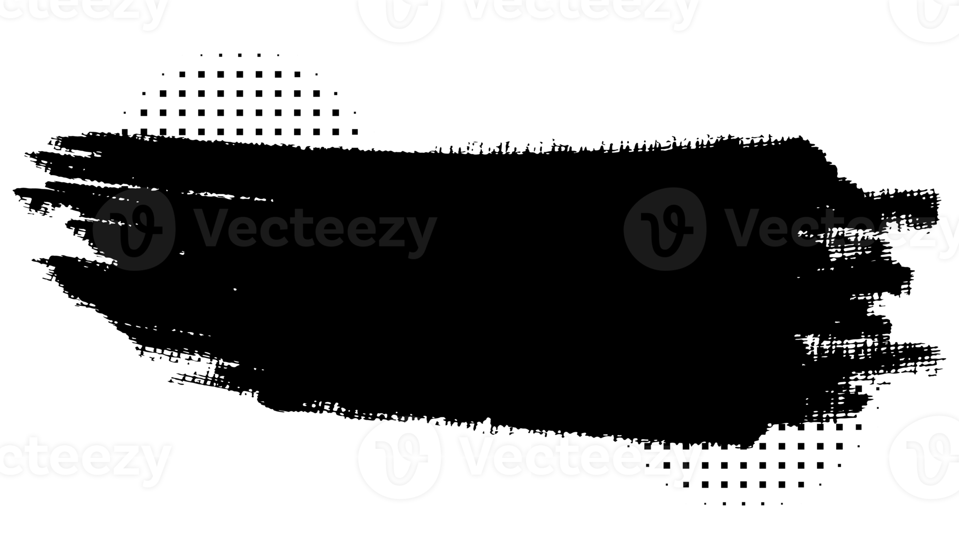 Black grunge art brush stroke 19775617 PNG