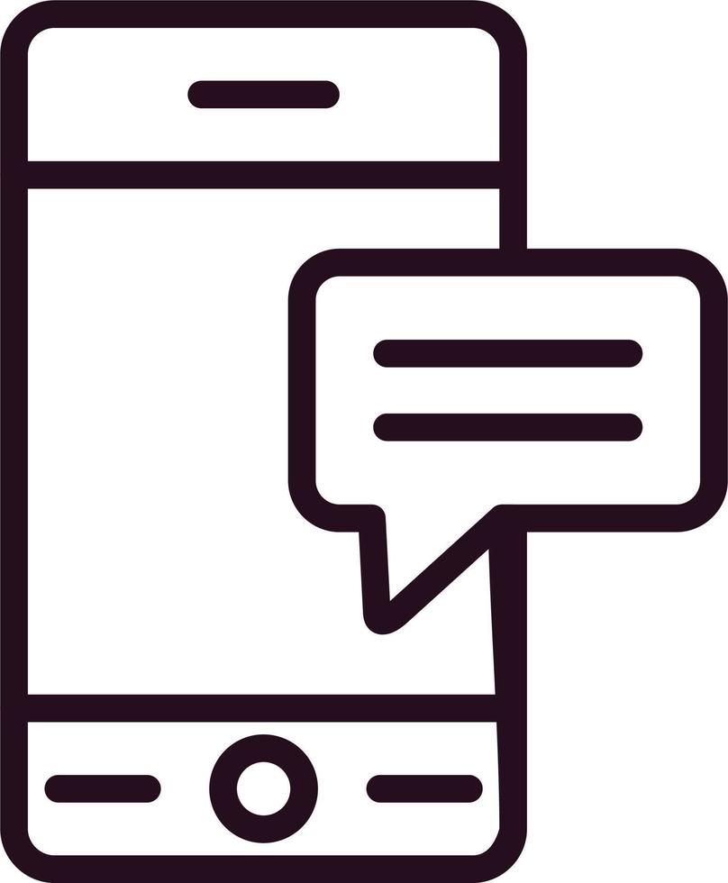 Message Vector Icon 19779044 Vector Art at Vecteezy