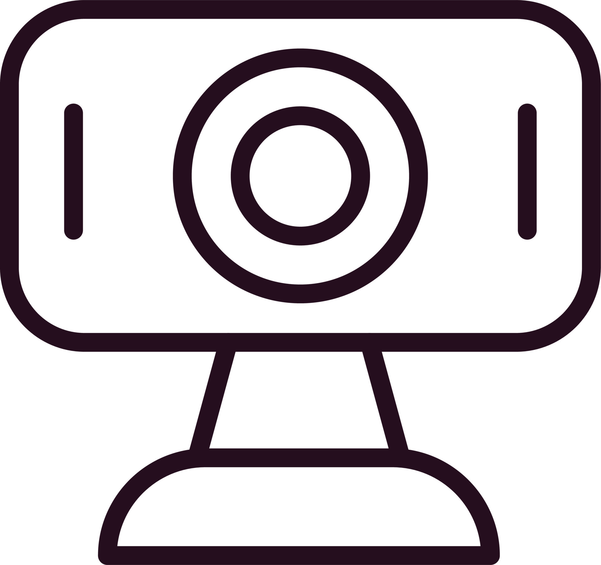 Webcam Vector Icon 19783206 Vector Art At Vecteezy
