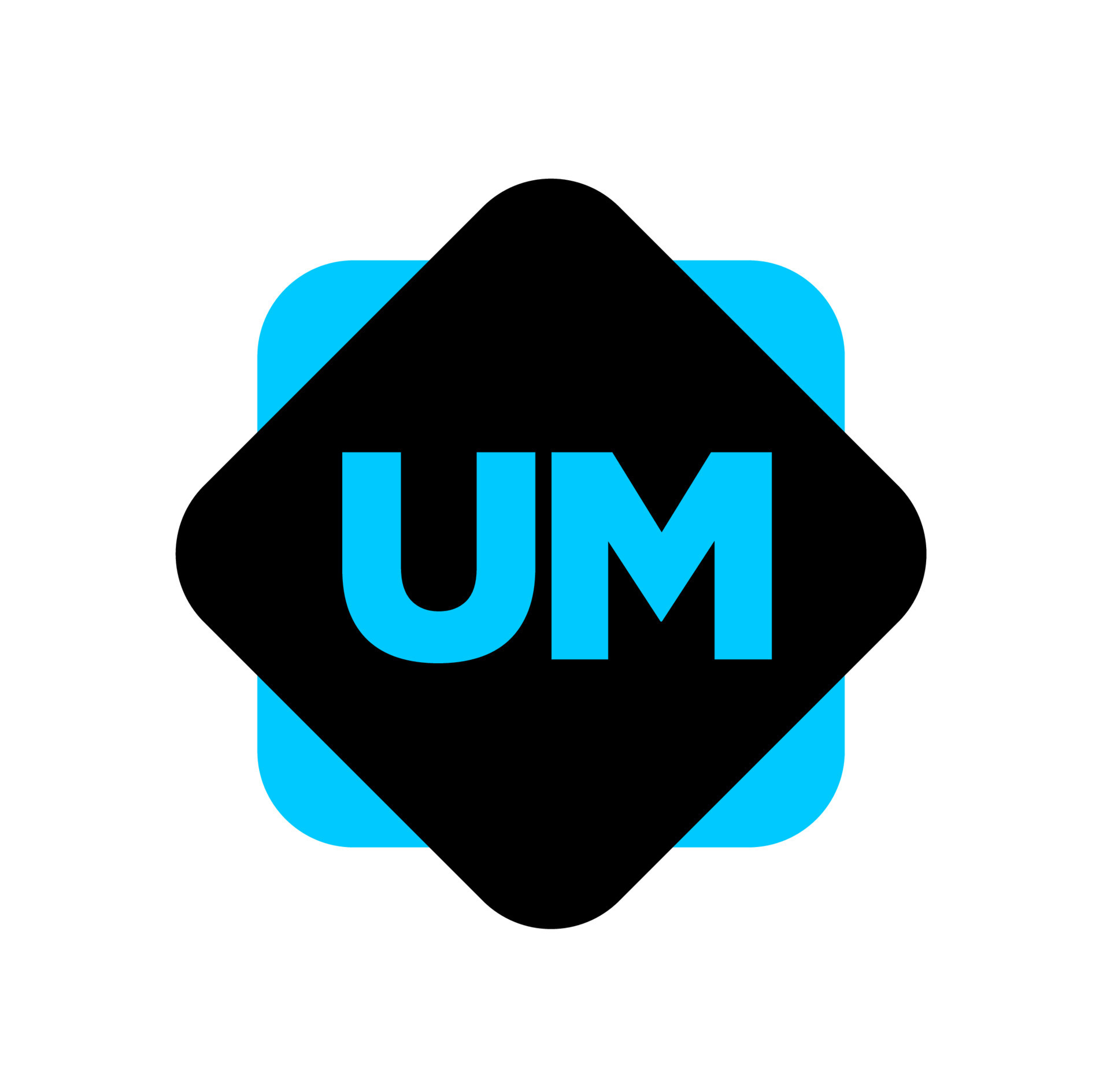 UM company name initial letters monogram. blue UM letters. 19783701 Vector Art at Vecteezy