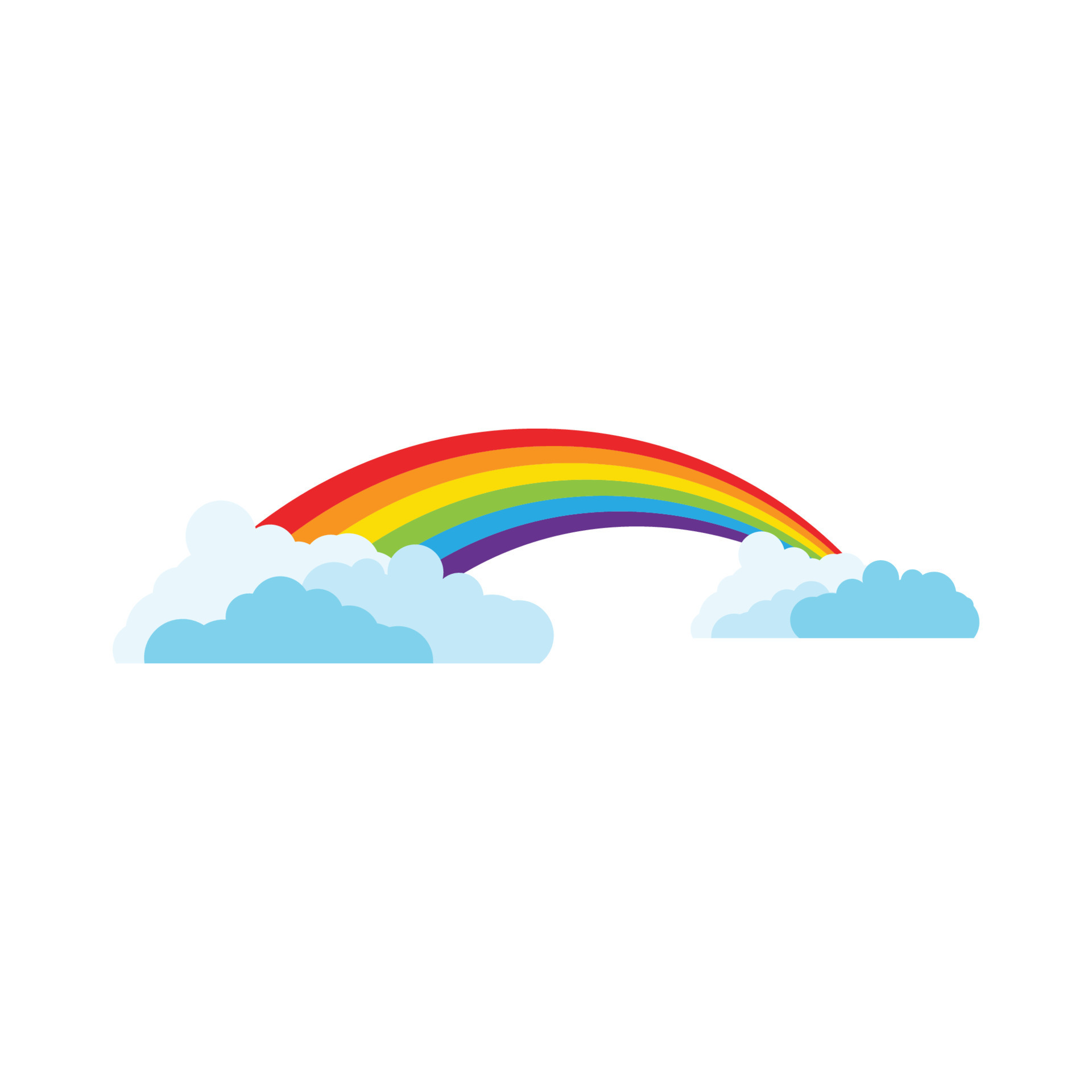 Rainbow template vector 19784433 Vector Art at Vecteezy Rainbow template vector 19784433 Vector Art at Vecteezy