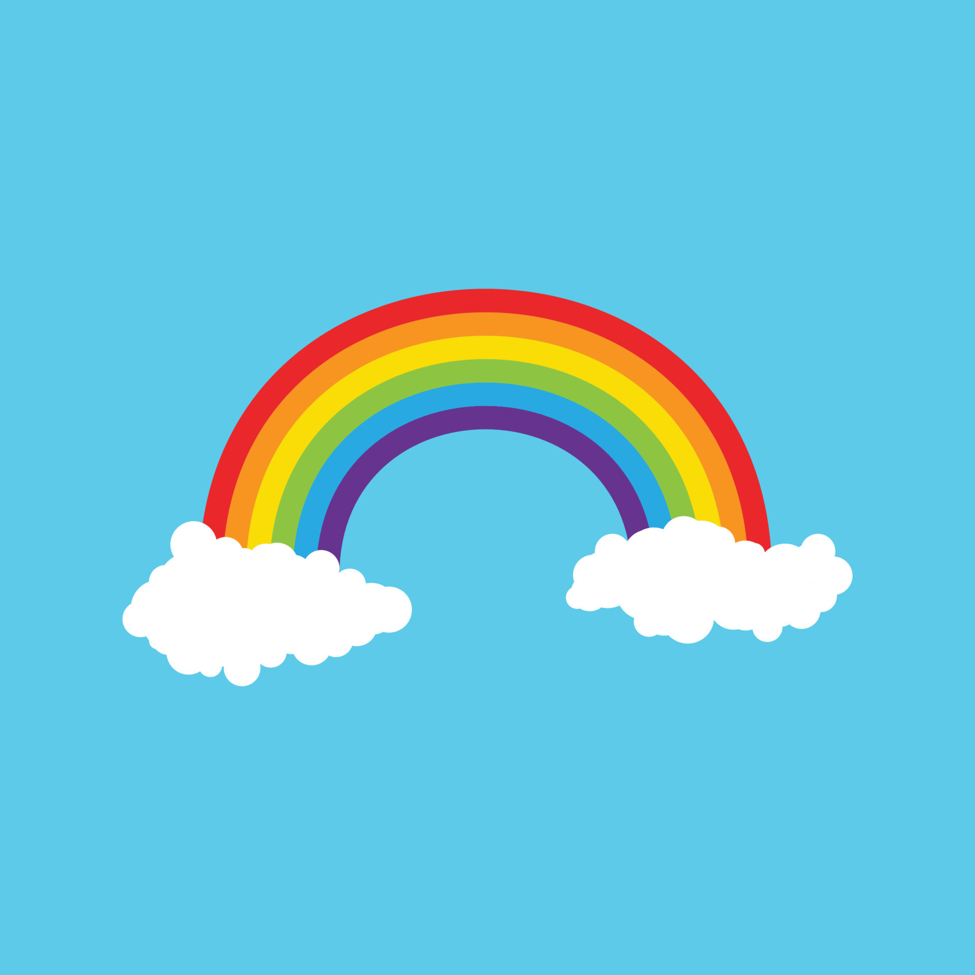 Rainbow template vector 19784528 Vector Art at Vecteezy Rainbow template vector 19784528 Vector Art at Vecteezy