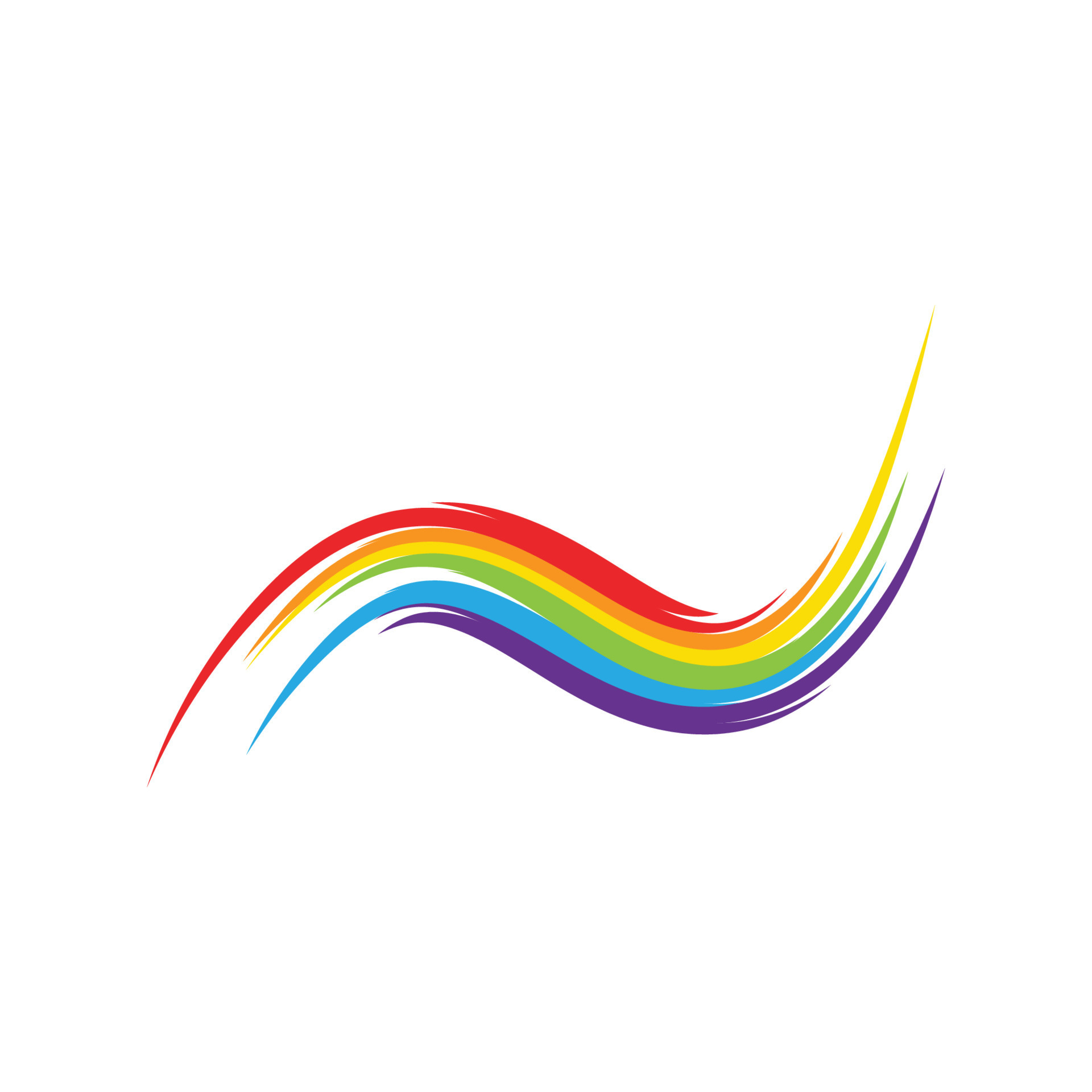 Rainbow template vector 19785151 Vector Art at Vecteezy Rainbow template vector 19785151 Vector Art at Vecteezy