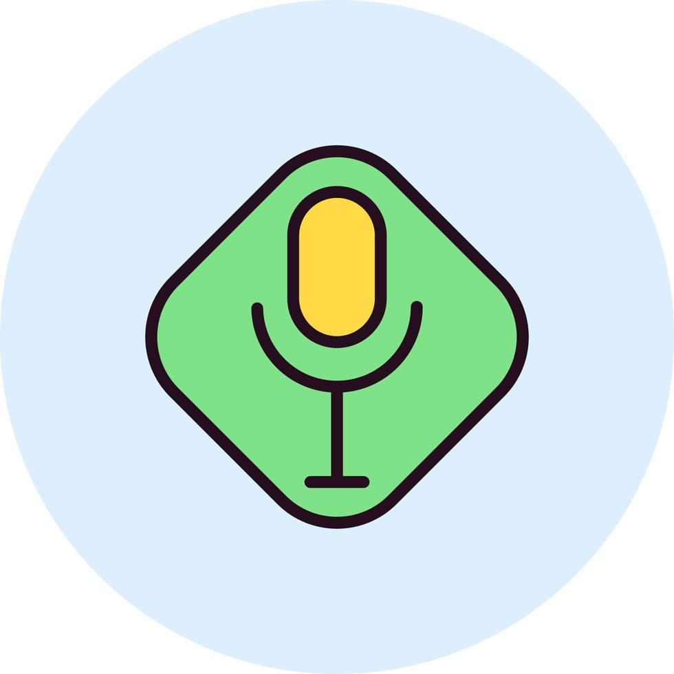 Voice Recorder Vector Icon 19785364 Vector Art at Vecteezy