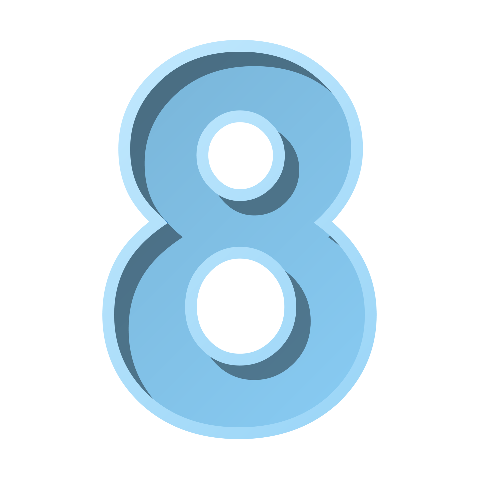 number with number 8 19786634 PNG