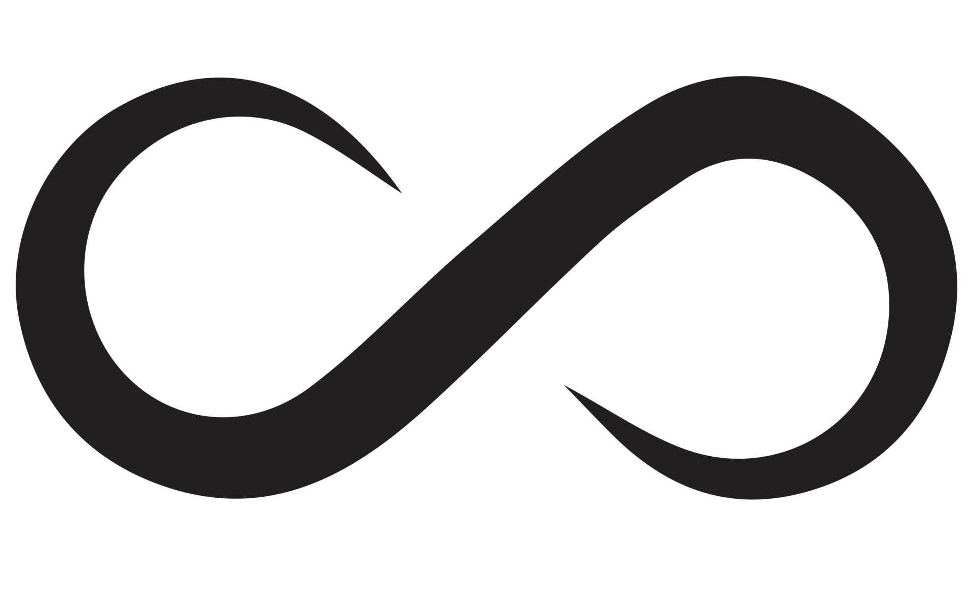 infinity symbol black on transparent background PNG 19787008 PNG
