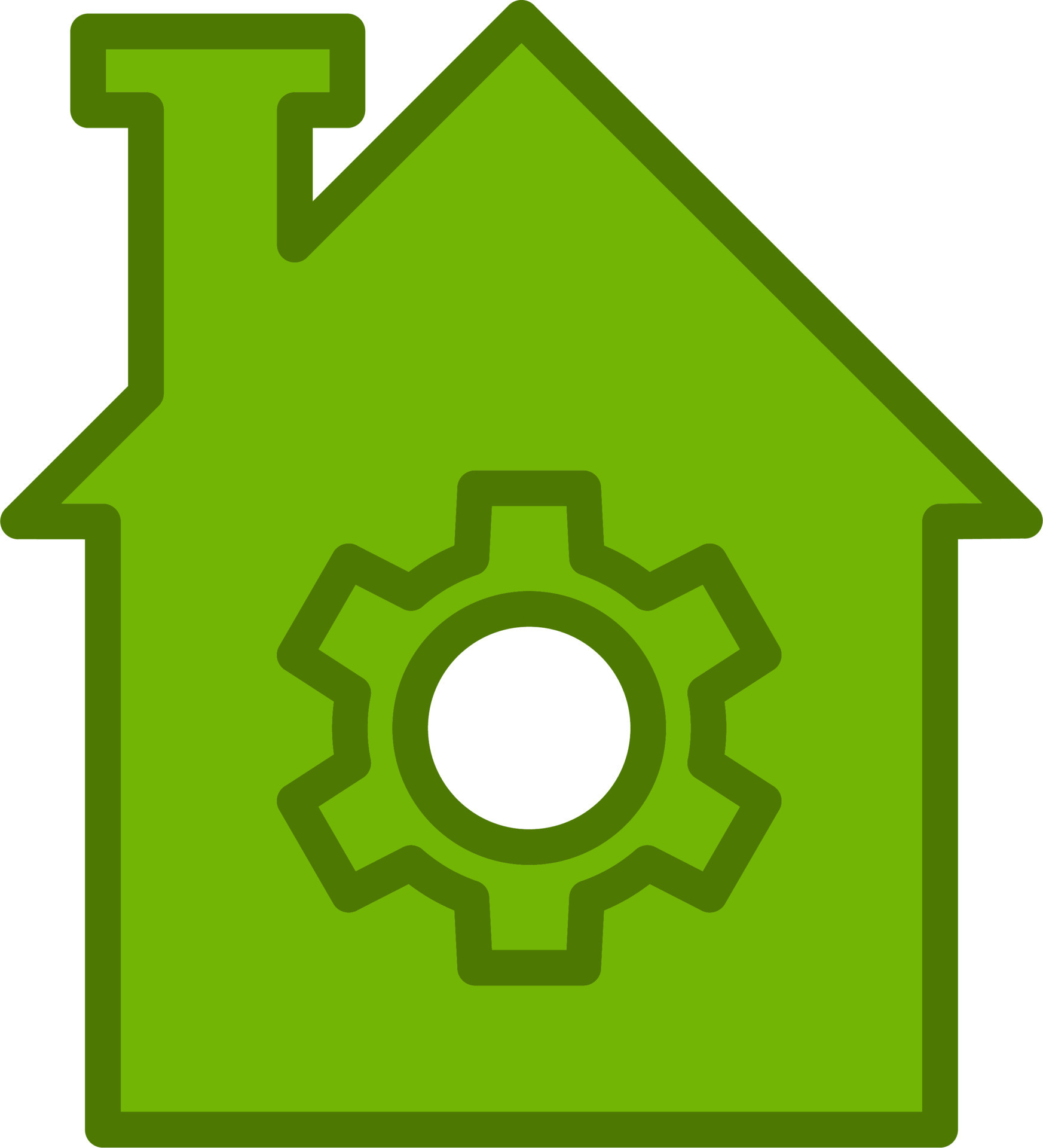 Home Automation Vector Icon 19788613 Vector Art At Vecteezy