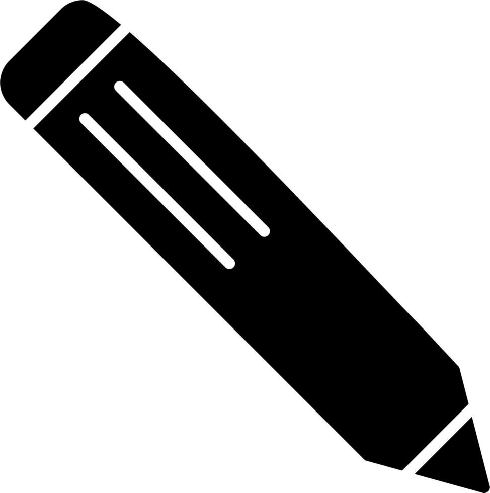 Pencil Vector Icon 19789569 Vector Art at Vecteezy