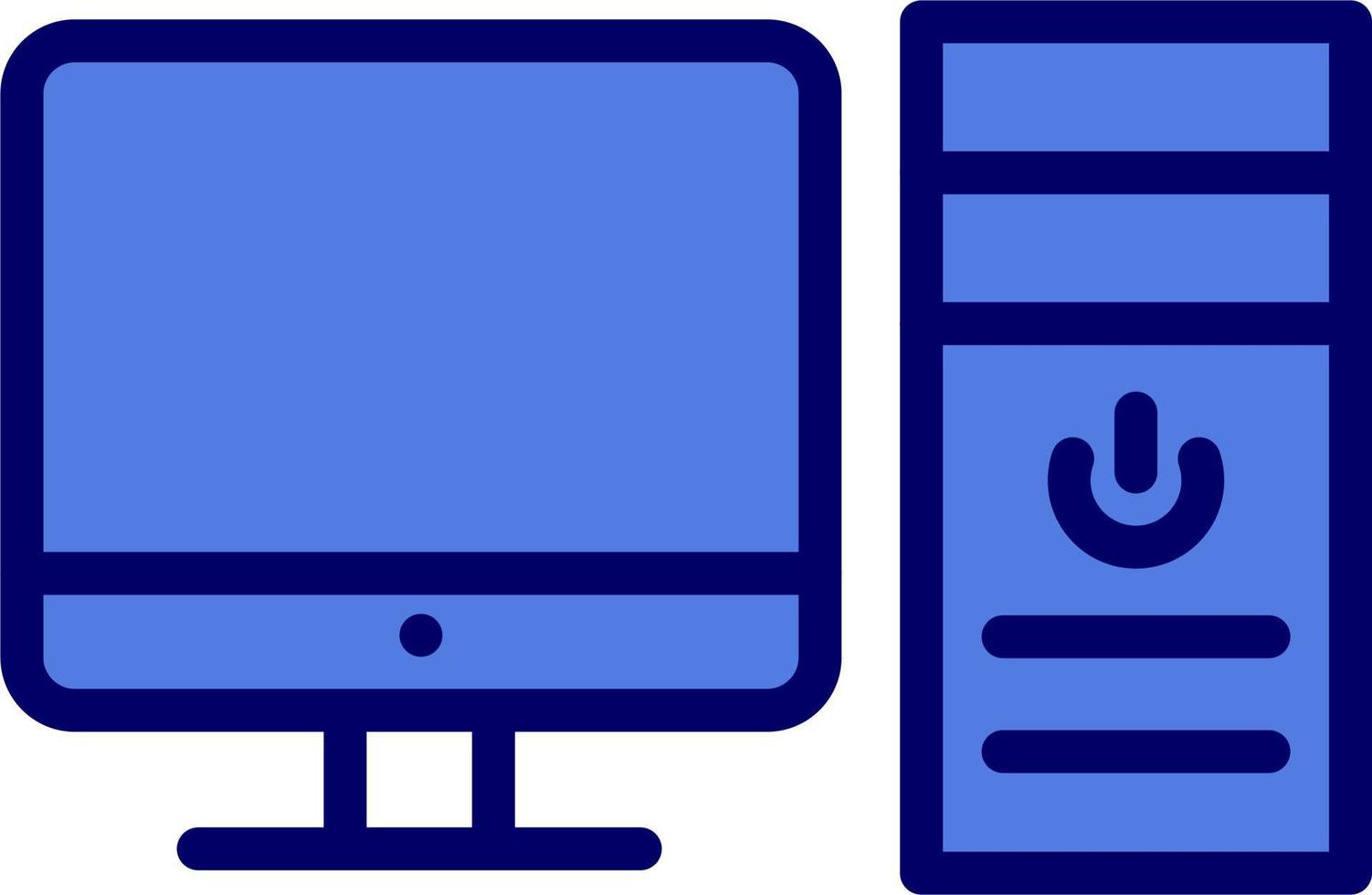 Computer Vector Icon 19790273 Vector Art at Vecteezy