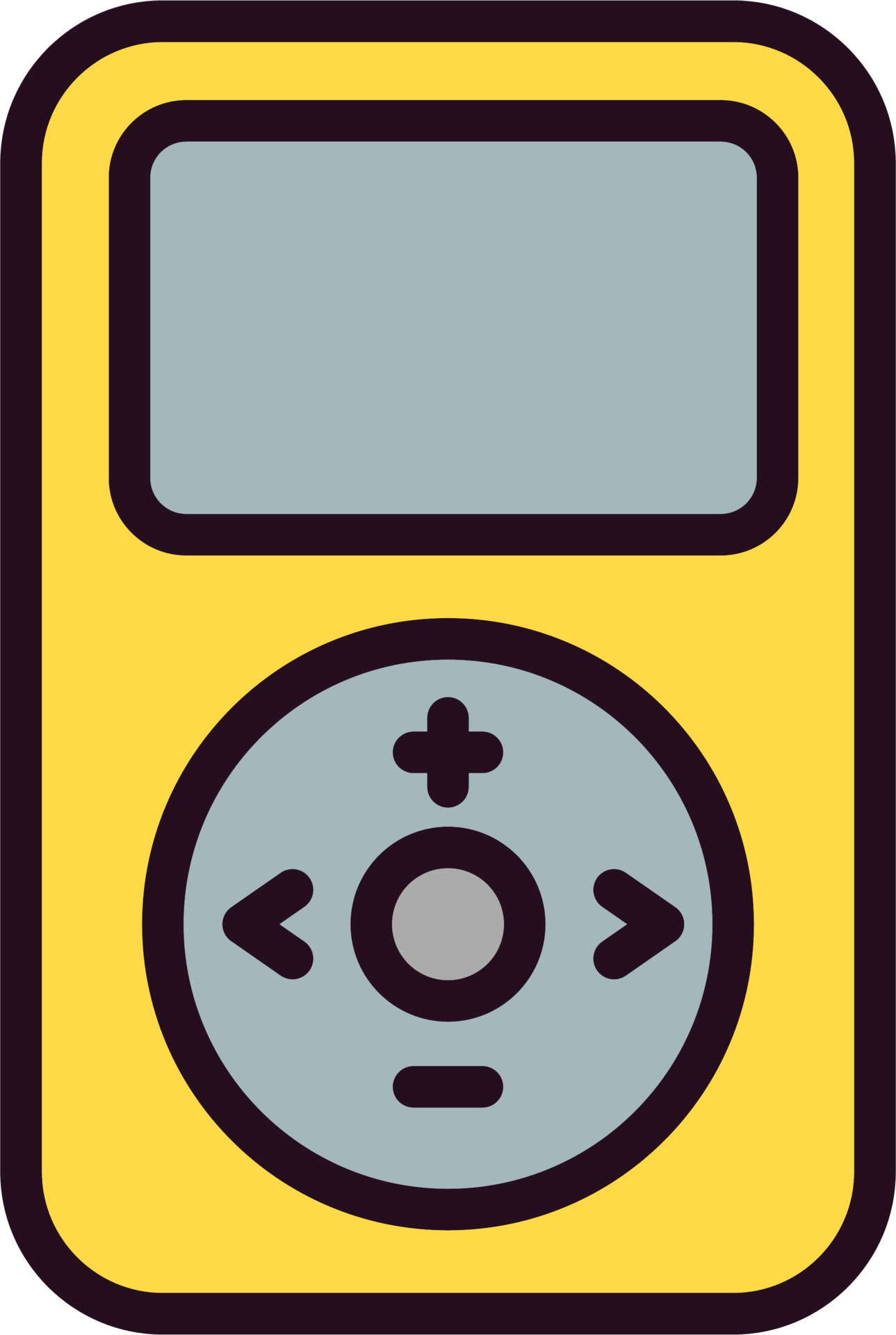Mp3 Player Vector Icon 19790447 Vector Art at Vecteezy