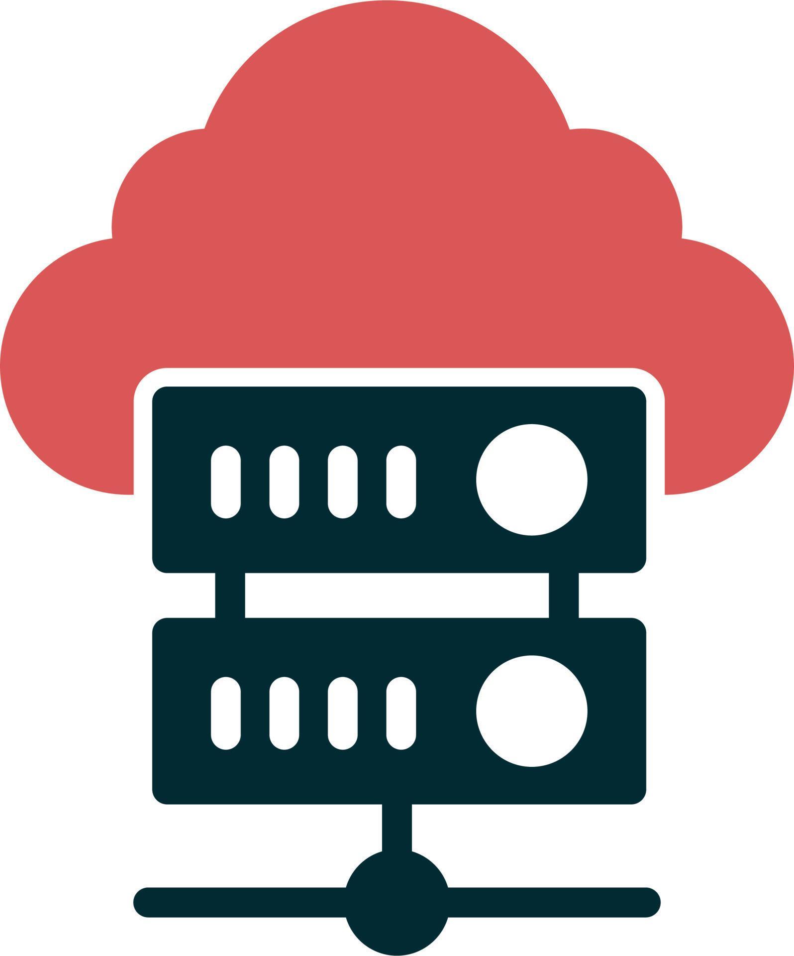 Cloud Server Vector Icon 19792658 Vector Art at Vecteezy