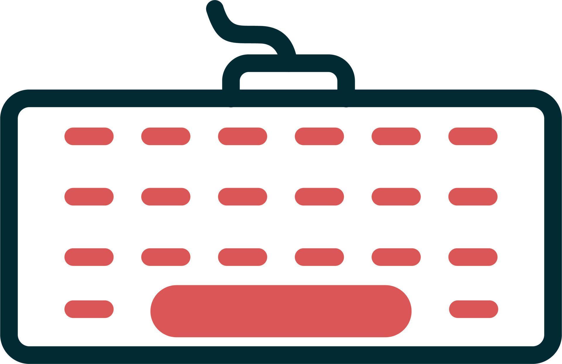 Computer Keyboard Vector Icon 19794490 Vector Art at Vecteezy