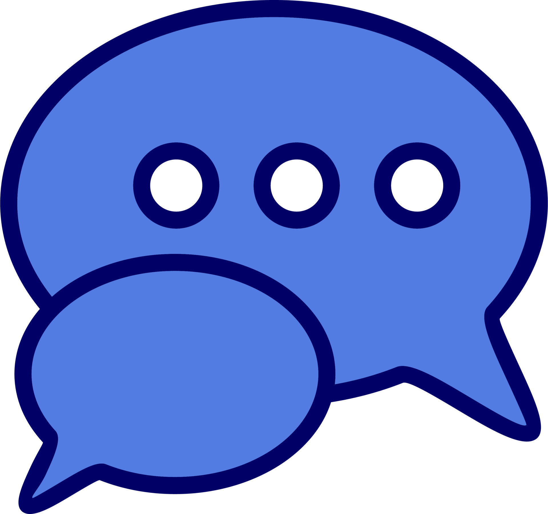 Messaging Vector Icon 19795803 Vector Art at Vecteezy