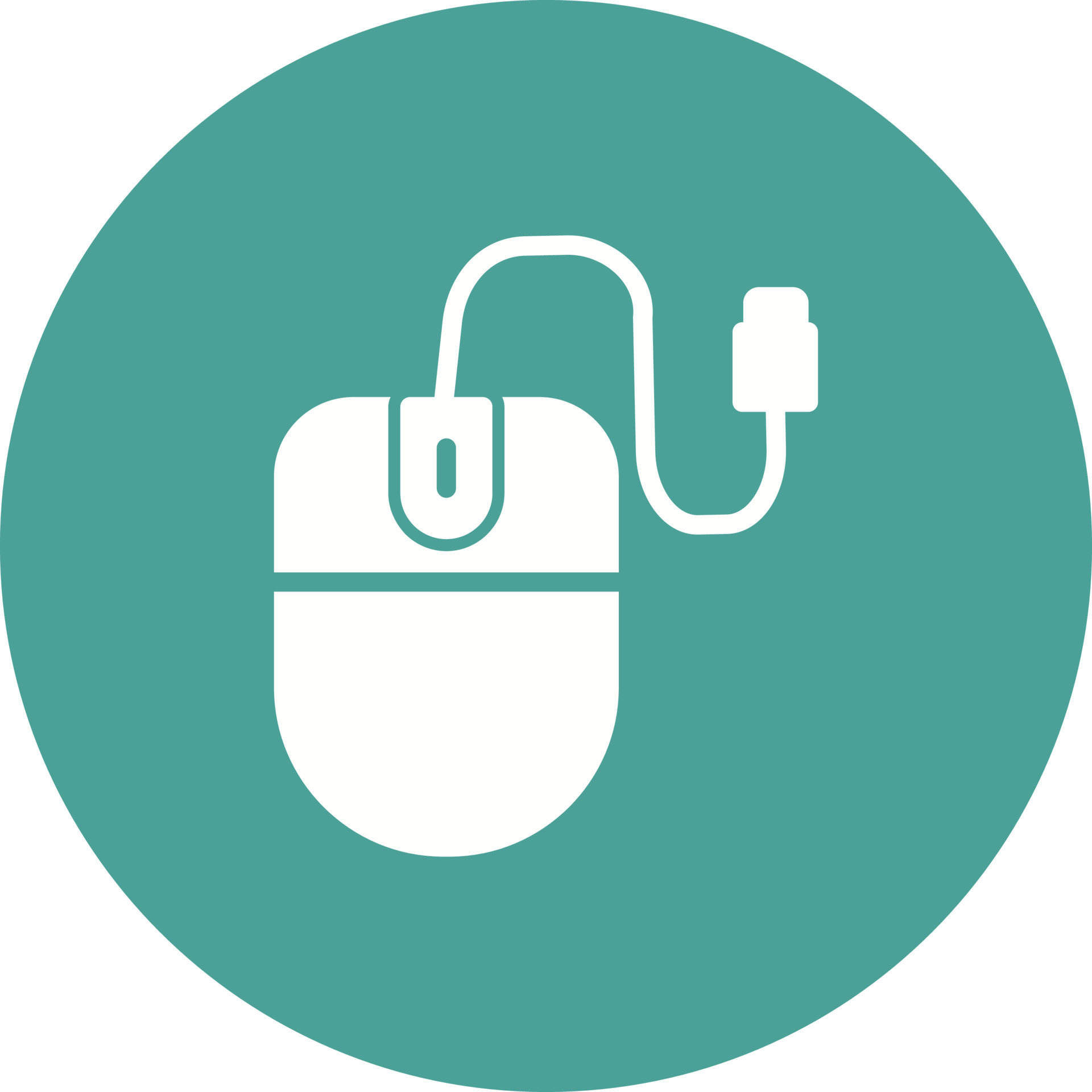 Computer Mouse Vector Icon 19796216 Vector Art At Vecteezy