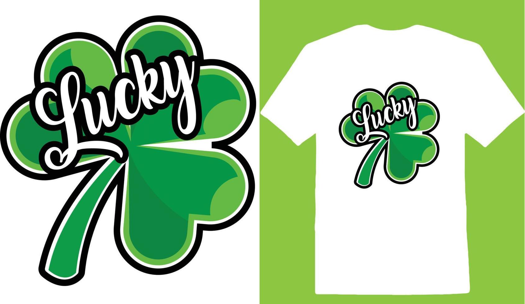 Lucky File For St Patricks Day T Shirt 19796520 Vector Art At Vecteezy