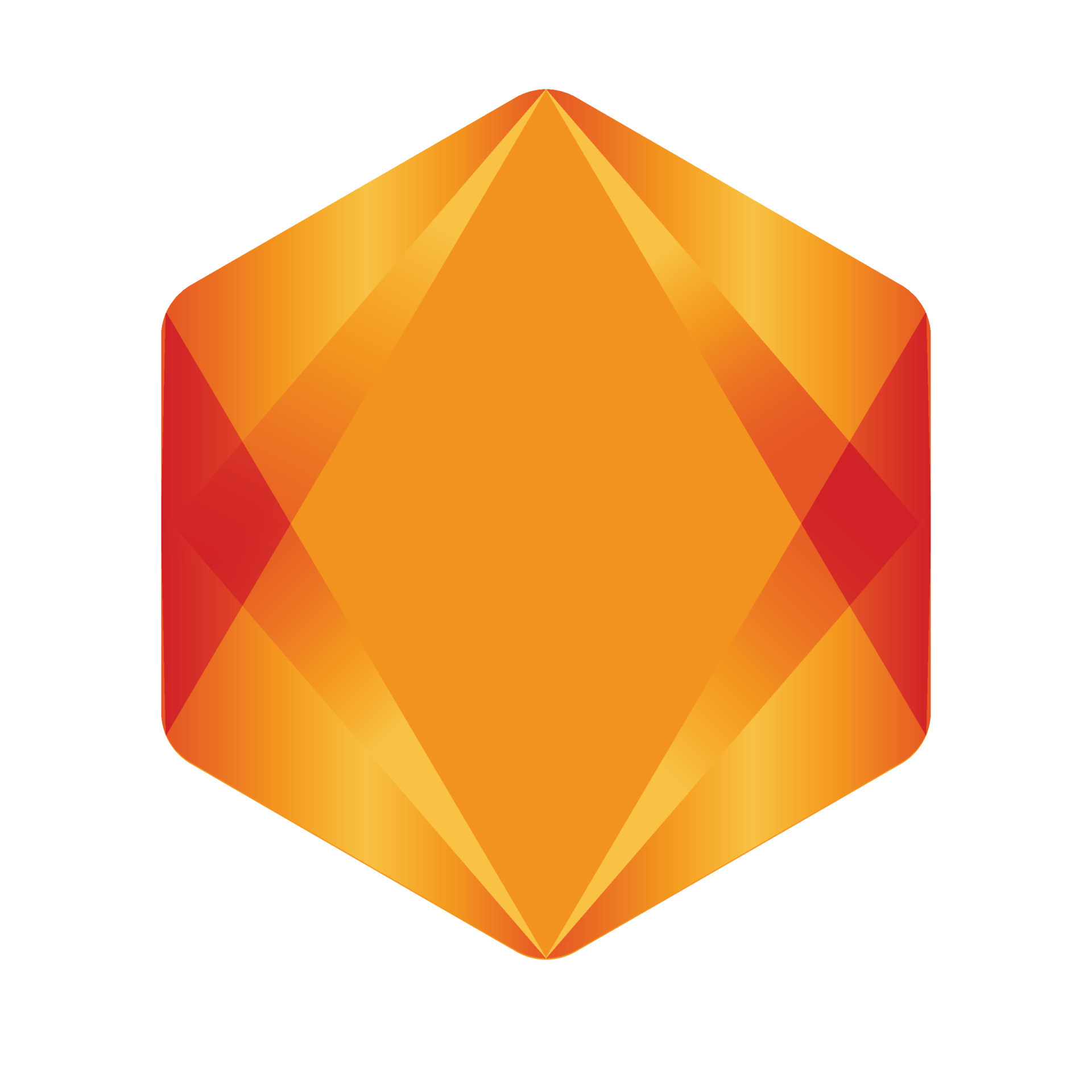 Hexagon Vector Logo Concept Illustration Hexagon Geometric Polygonal Logo 19796620 Vector Art