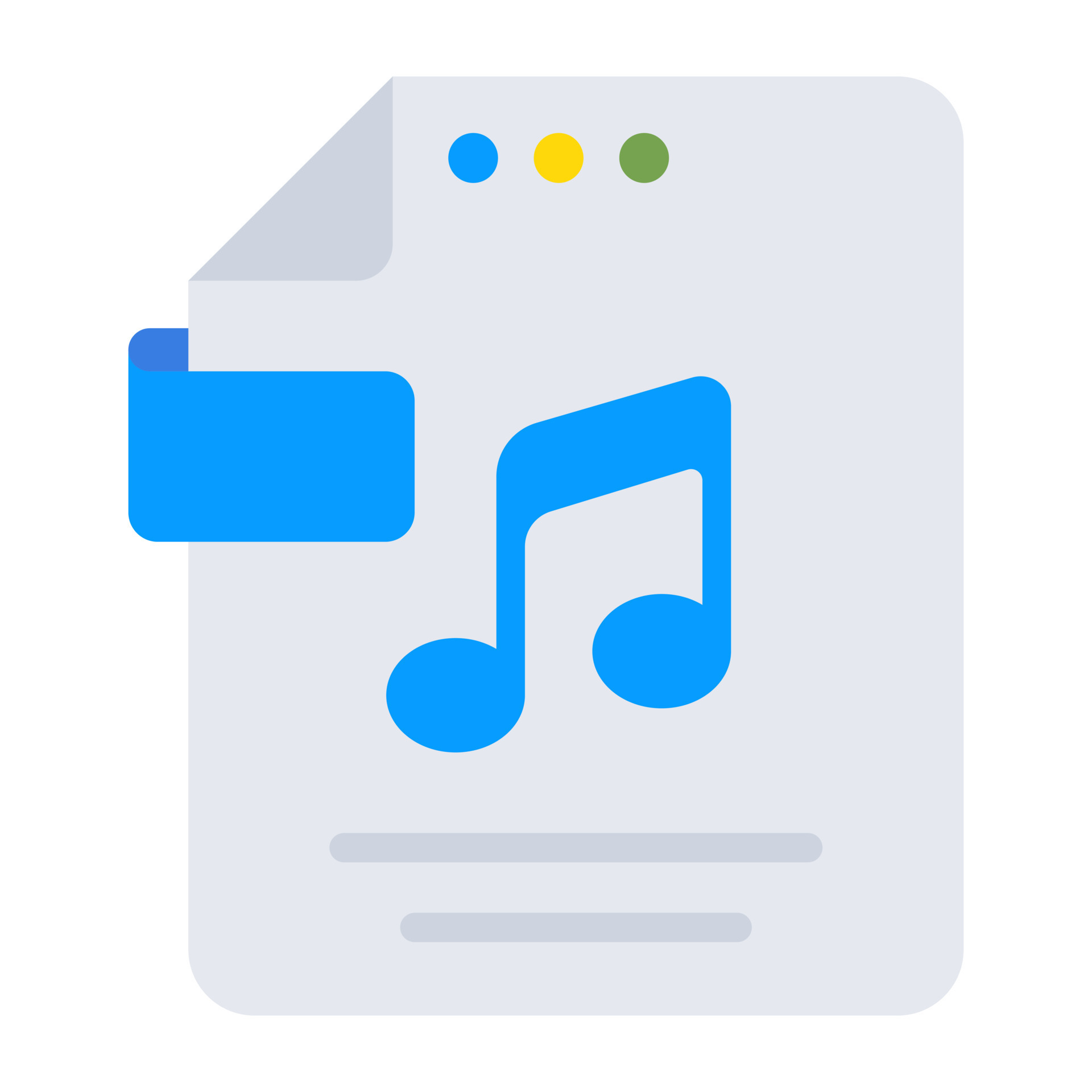 A flat design icon of audio file 19801665 Vector Art at Vecteezy