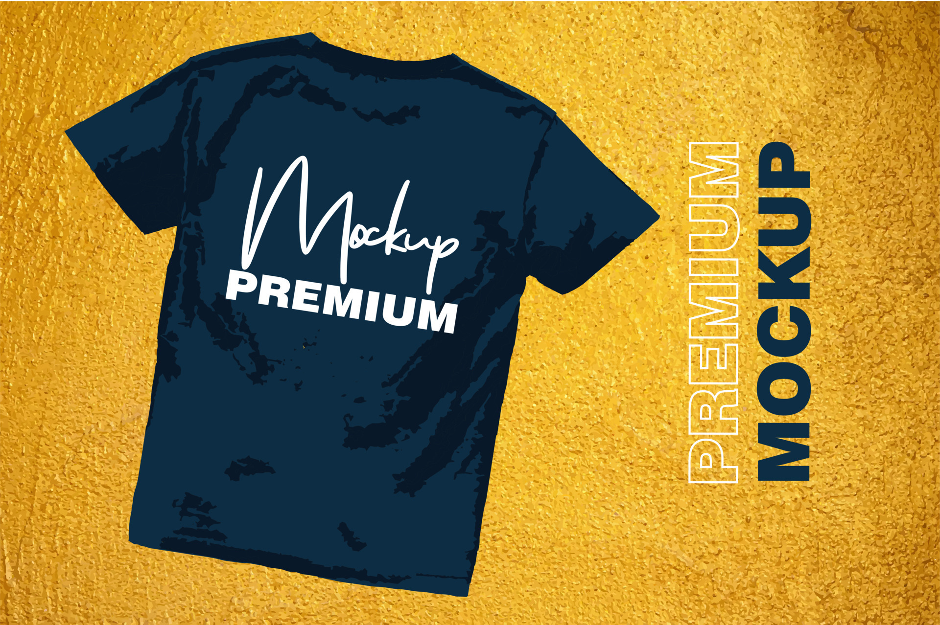 Black T Shirt Mockup T Shirt Mockup 19807371 Vector Art At Vecteezy
