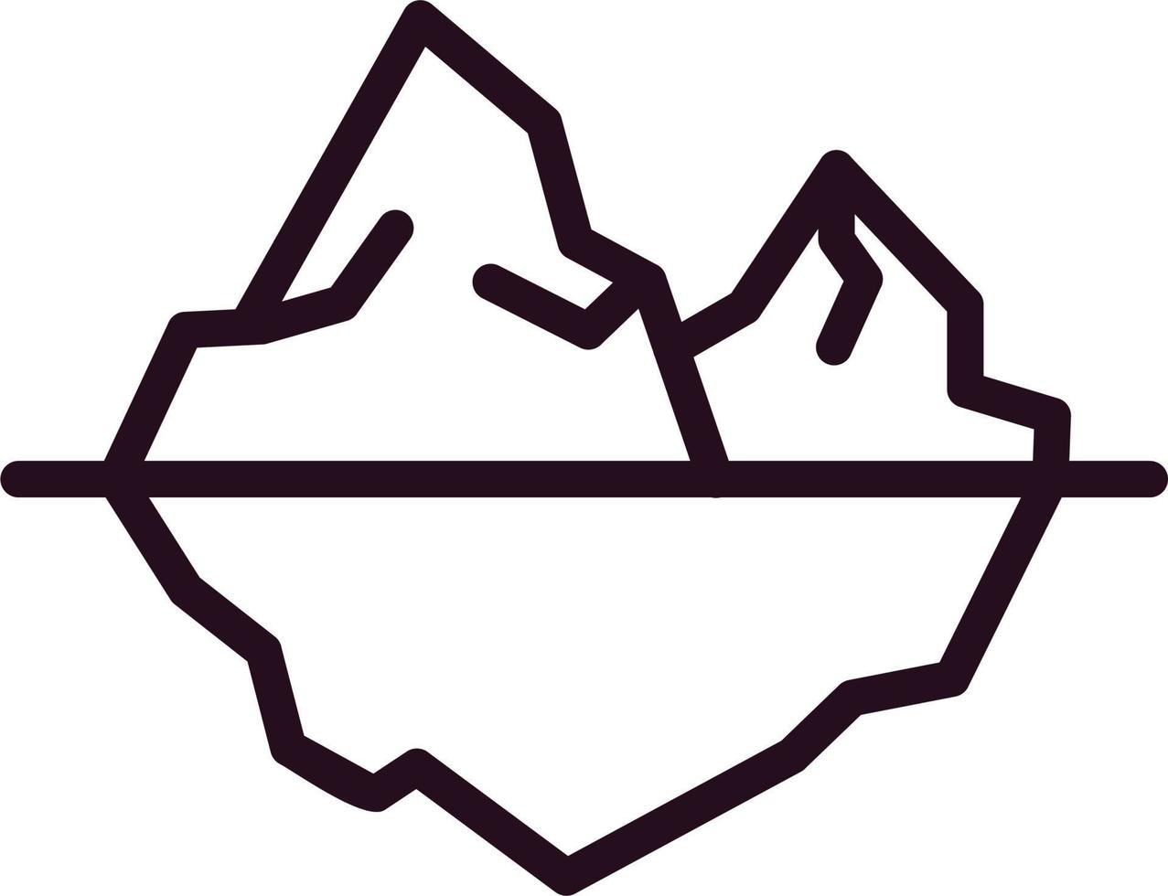 Glacier Vector Icon 19814063 Vector Art at Vecteezy