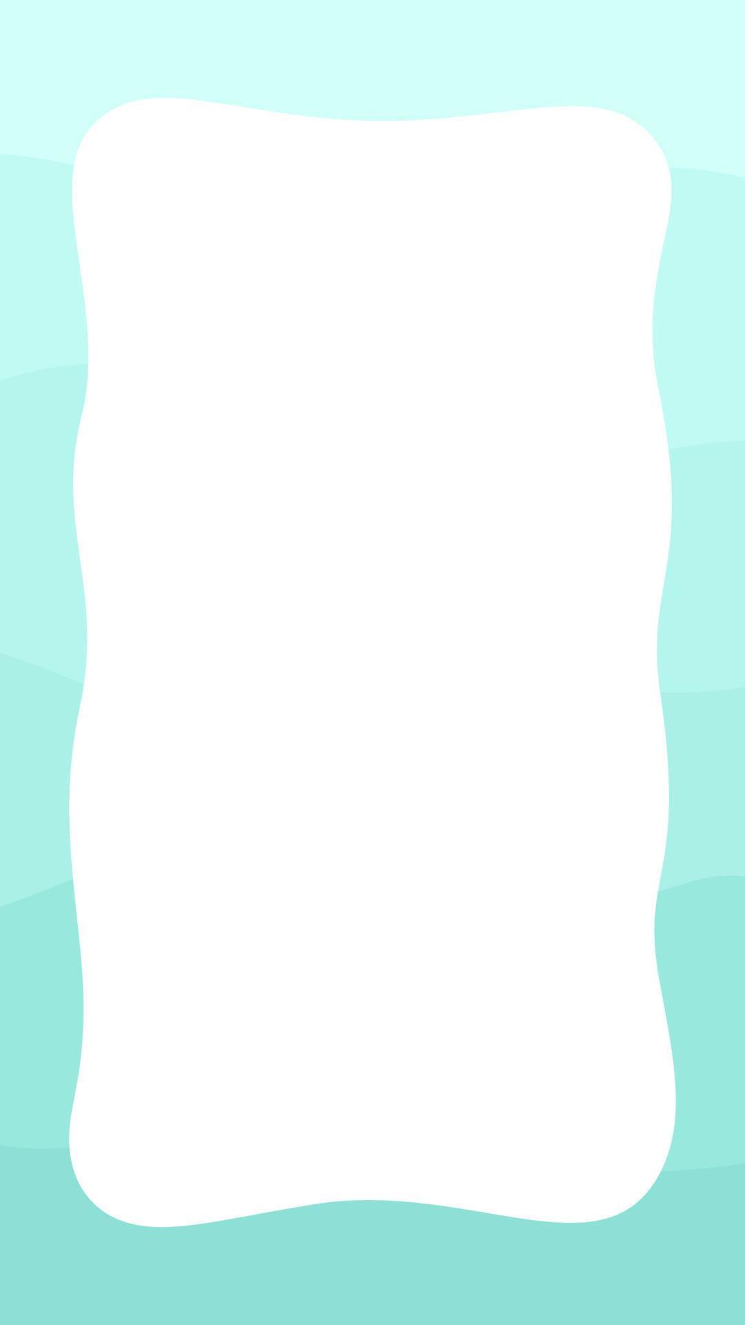 Vertical abstract gradient waves border. Monotone water frame vector ...