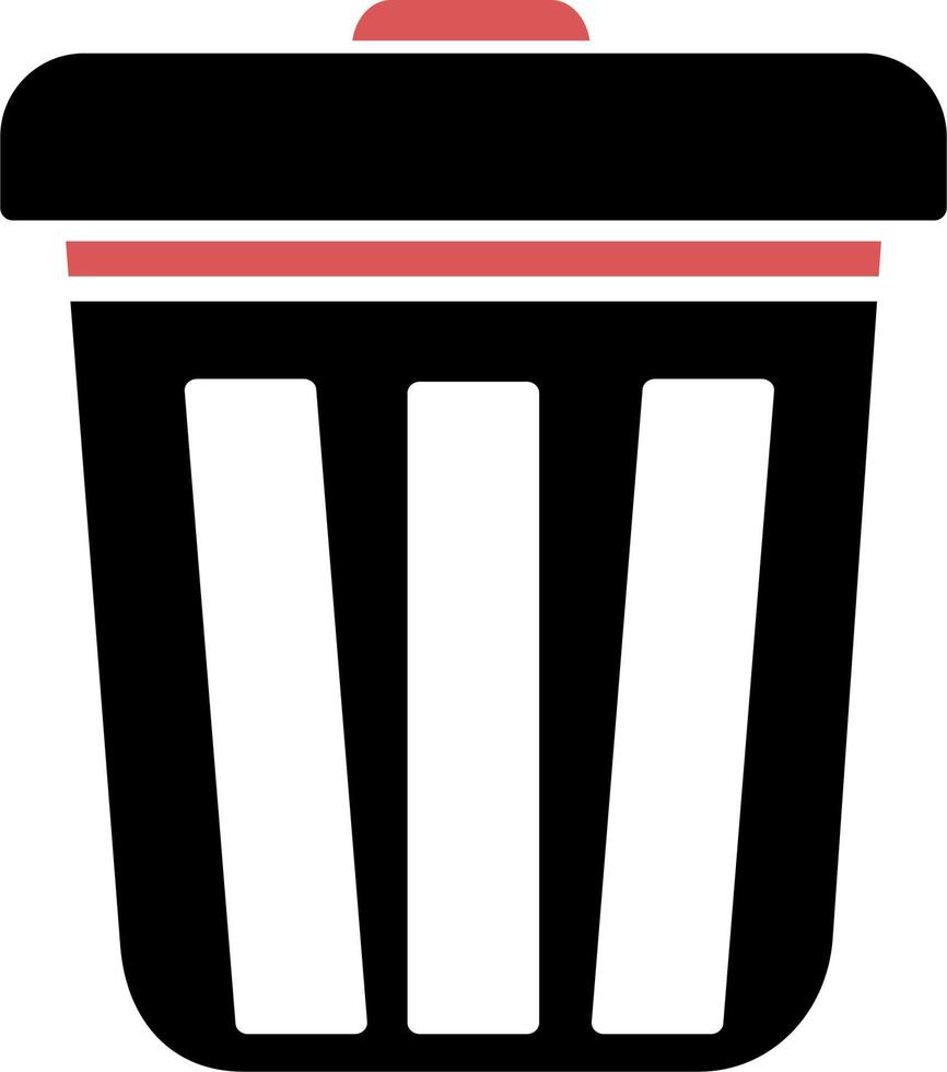 Dustbin Vector Icon 19835708 Vector Art at Vecteezy