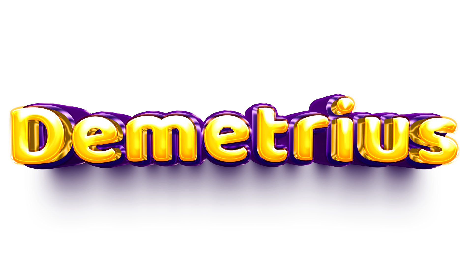 names of boy English helium balloon shiny celebration sticker 3d inflated 19840058 PNG