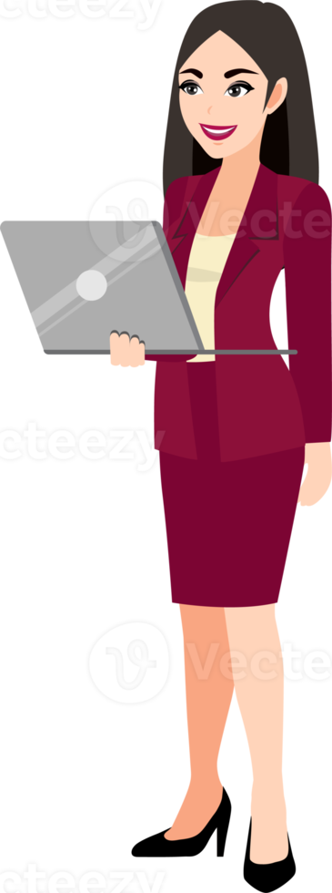 Businesswoman cartoon character set. Beautiful business woman in office ... Businesswoman cartoon character set. Beautiful business woman in office ...