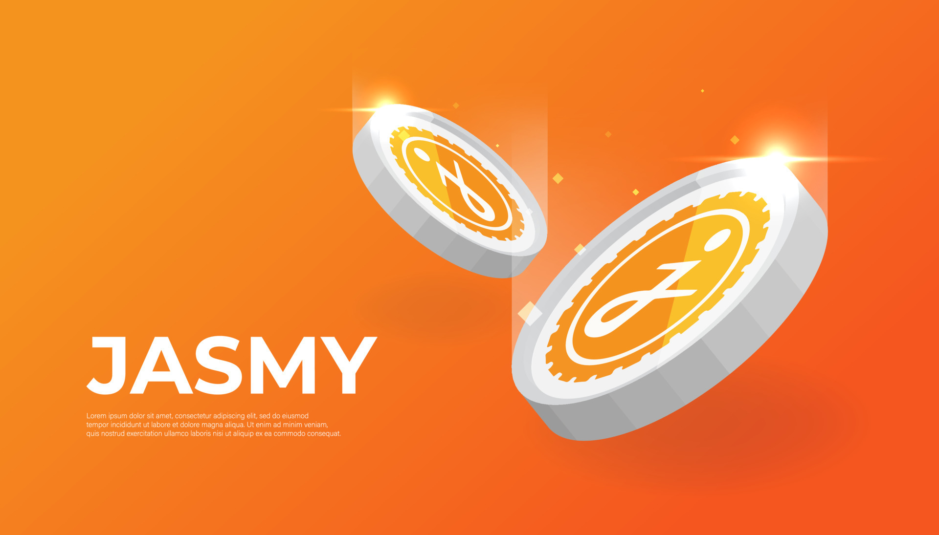 Jasmy coin cryptocurrency concept banner. 19842666 Vector Art at Vecteezy Jasmy coin cryptocurrency concept banner. 19842666 Vector Art at Vecteezy