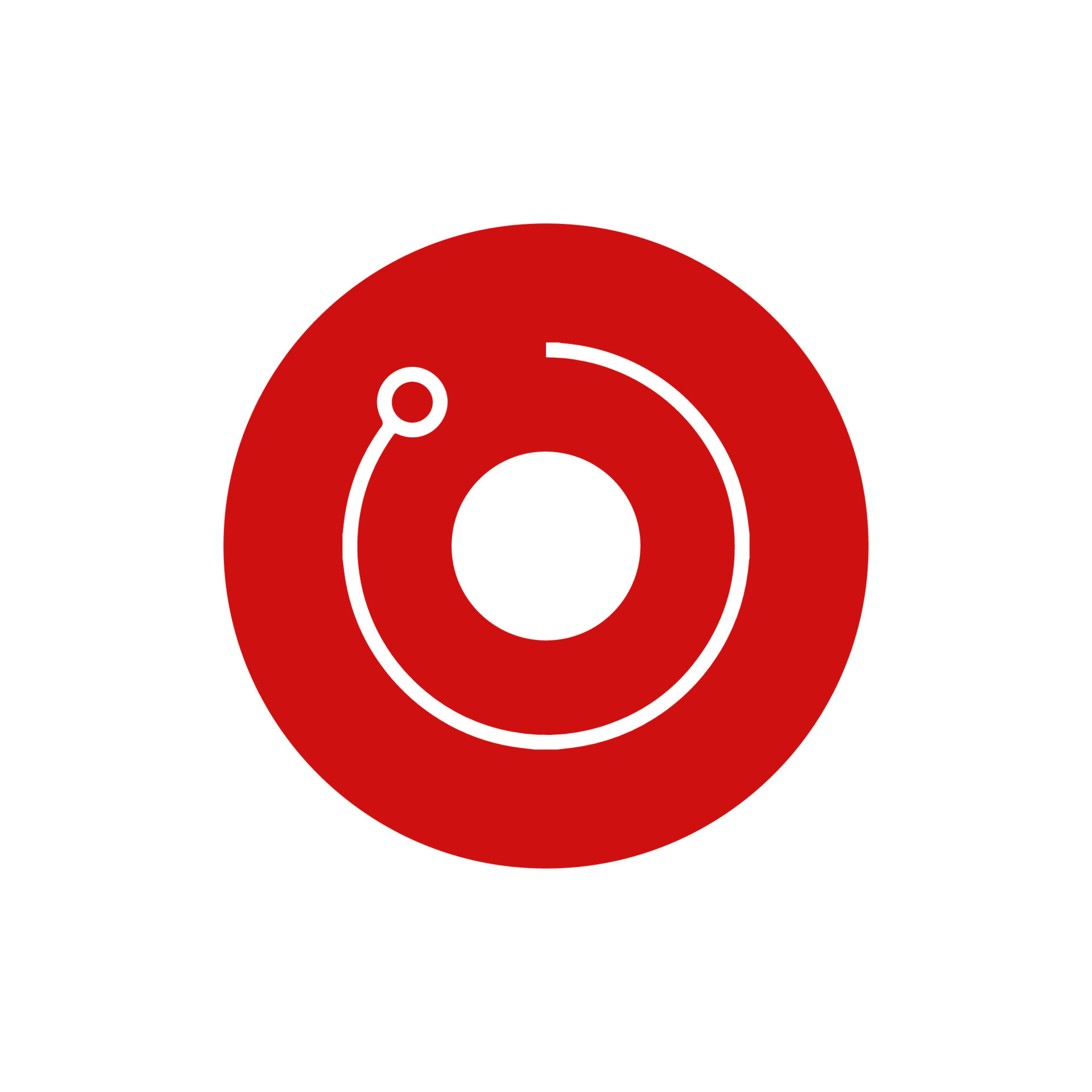 Render Token RNDR coin icon isolated on white background. 19843393 Vector Art at Vecteezy