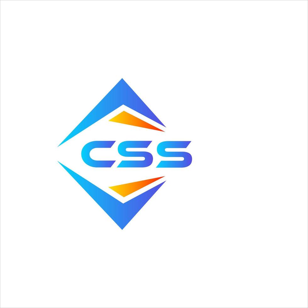 Css Abstract Technology Logo Design On White Background Css Creative Initials Letter Logo