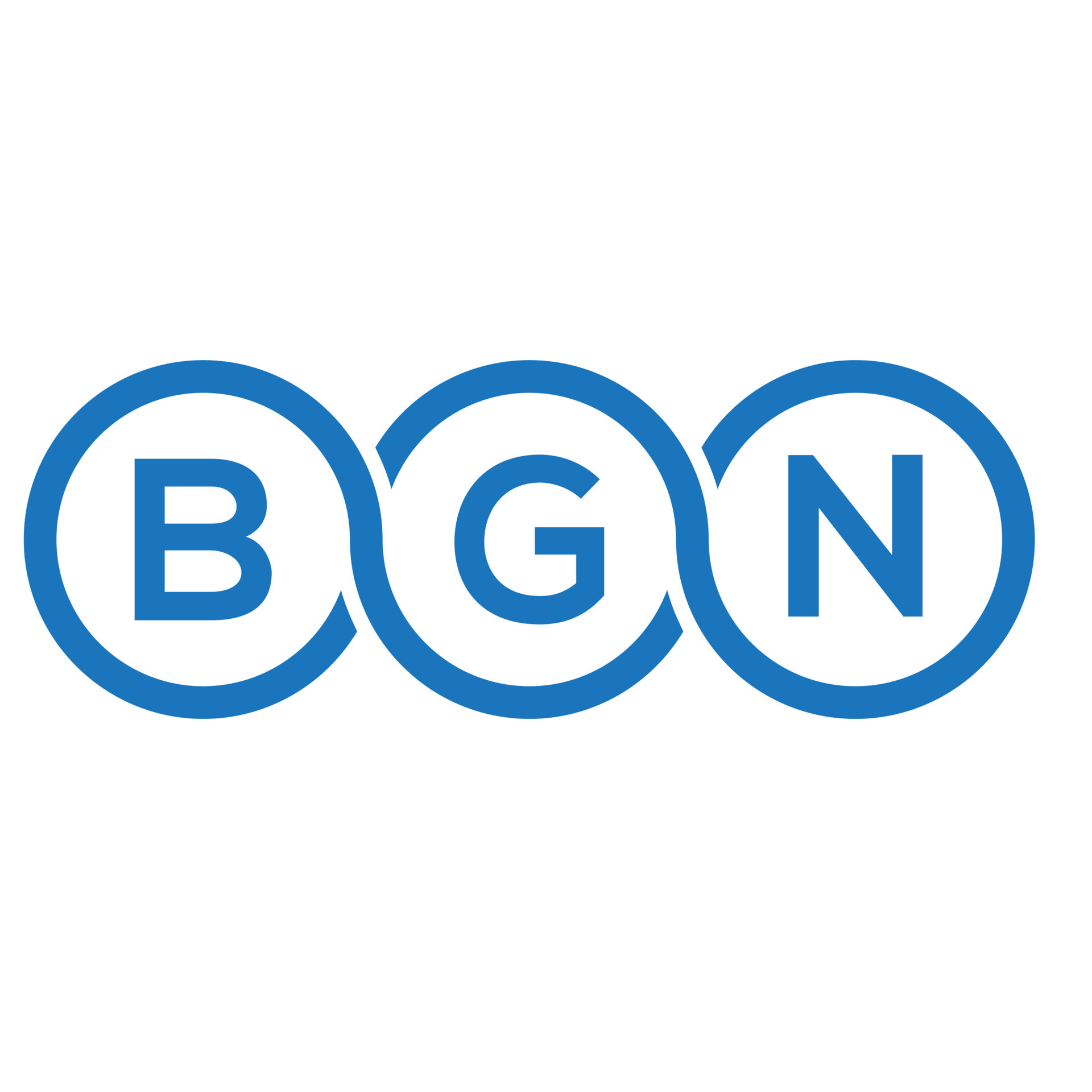 BGN letter logo design on white background. BGN creative initials letter logo concept. BGN ...