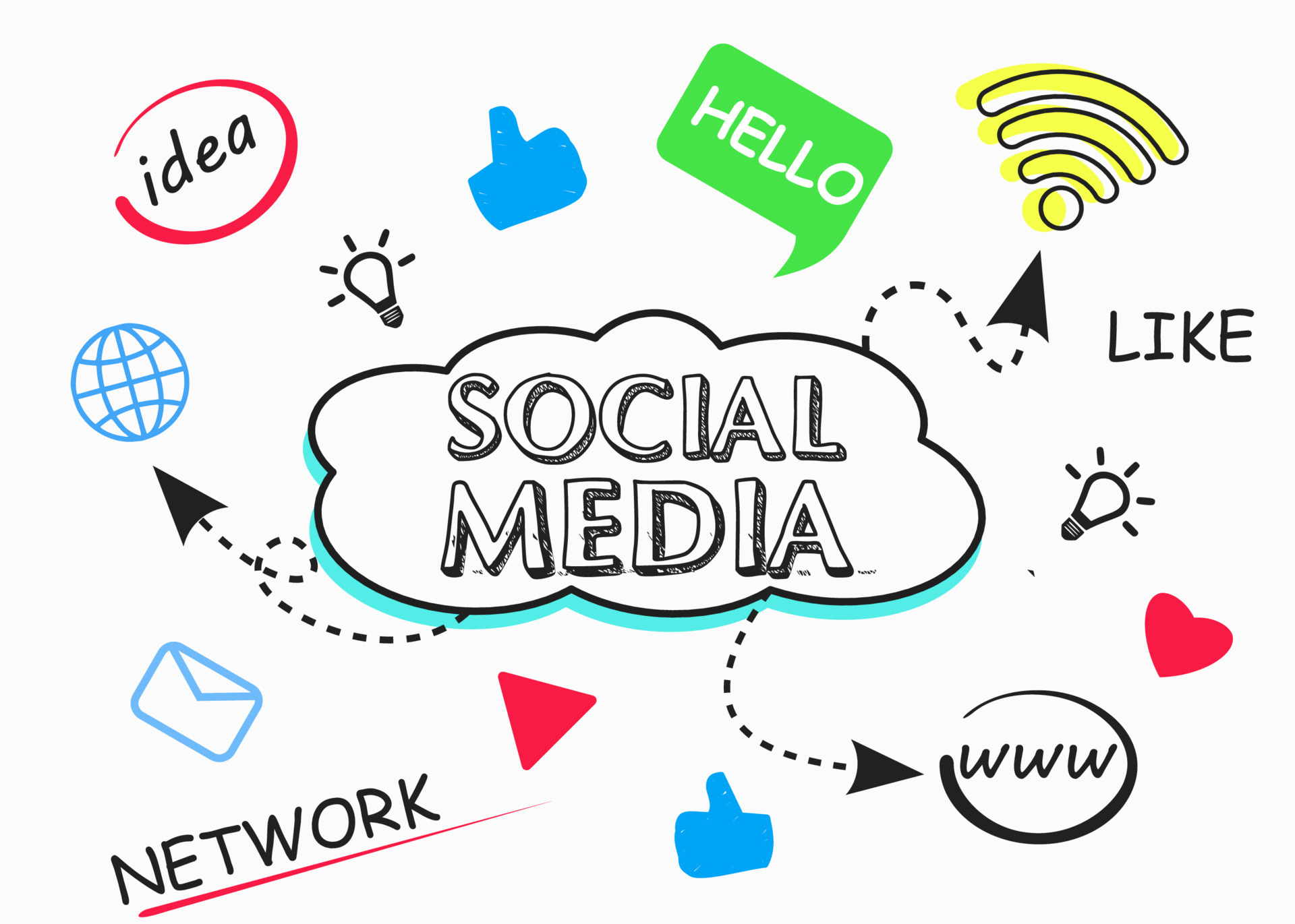 Background With Social Media Themes 19849050 Vector Art At Vecteezy background-with-social-media-themes-19849050-vector-art-at-vecteezy