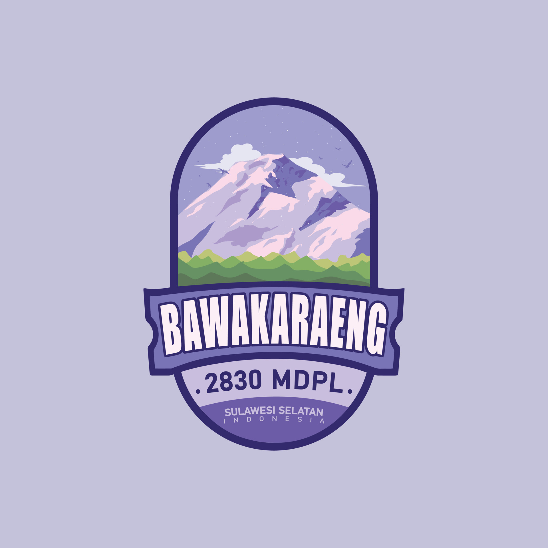 Mountain Logo. The mountain originating from Indonesia is named Mount ... Mountain Logo. The mountain originating from Indonesia is named Mount ...