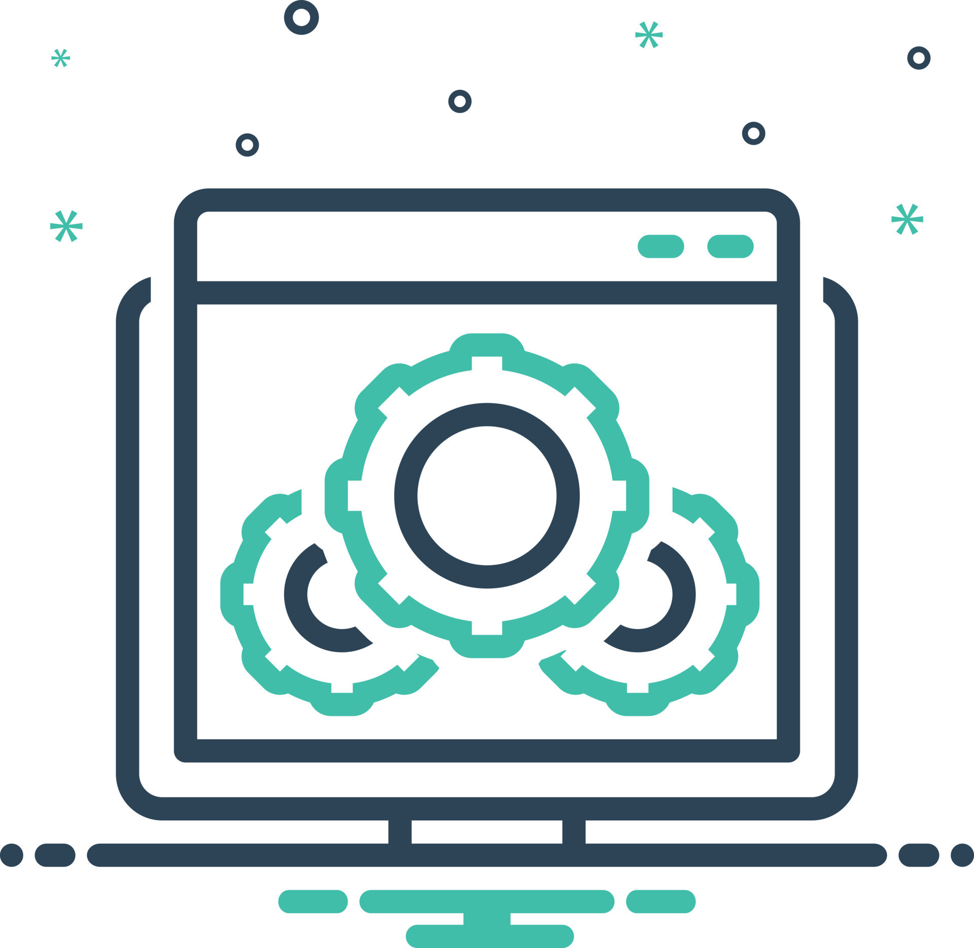 Mix icon for website optimization 19849346 Vector Art at Vecteezy