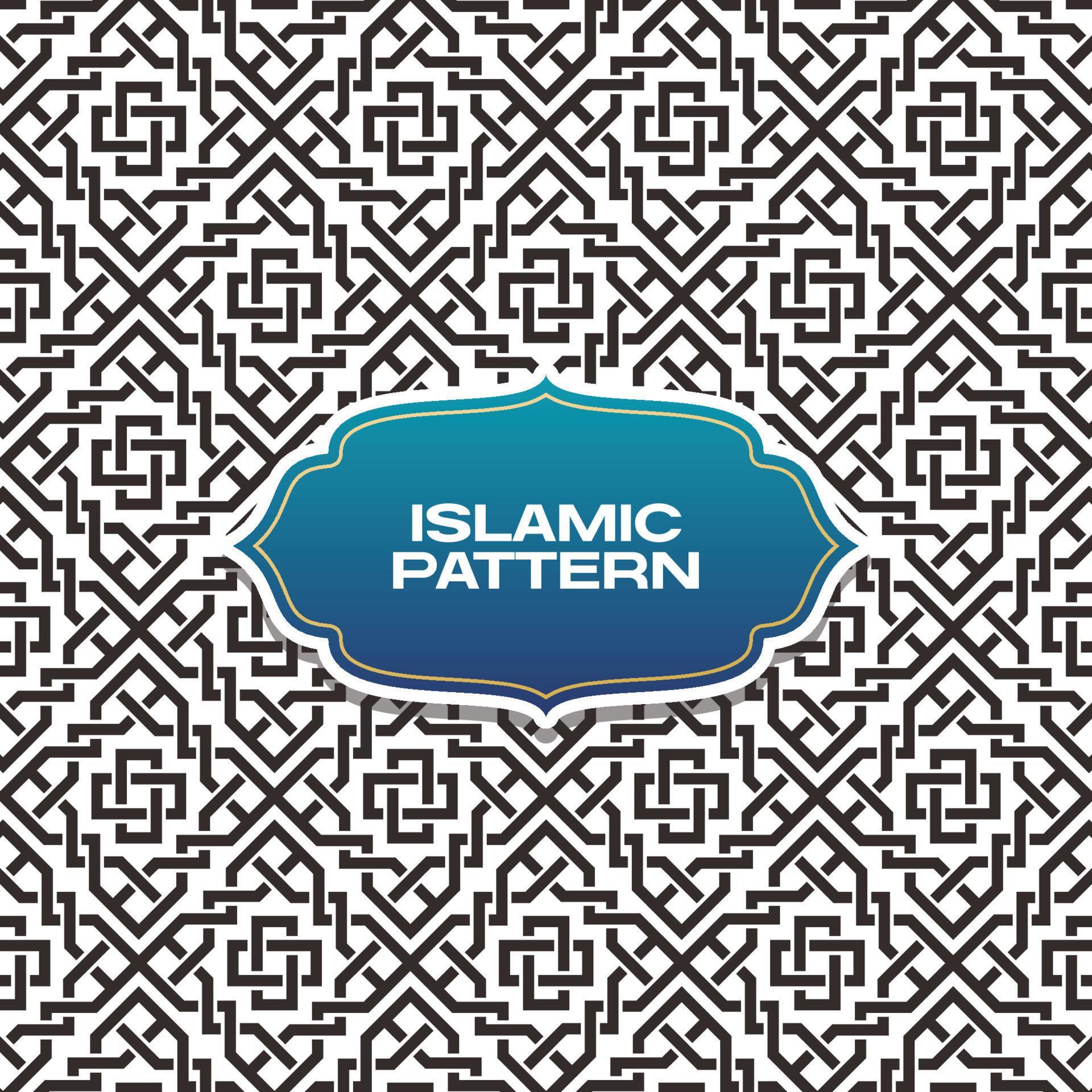 seamless islamic arabic geometric pattern vector art 19852146 Vector ...