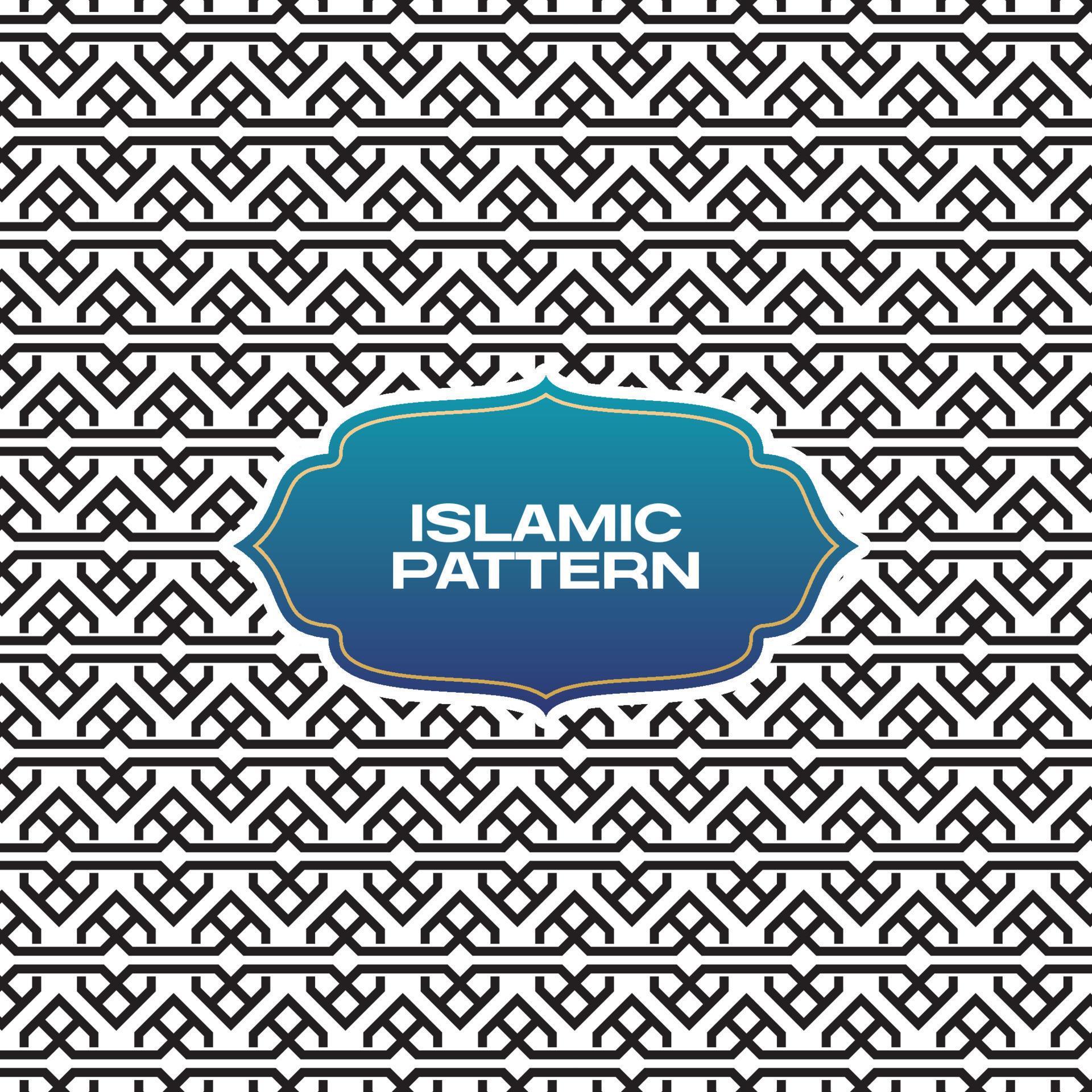 seamless islamic arabic geometric pattern vector art 19852169 Vector ...